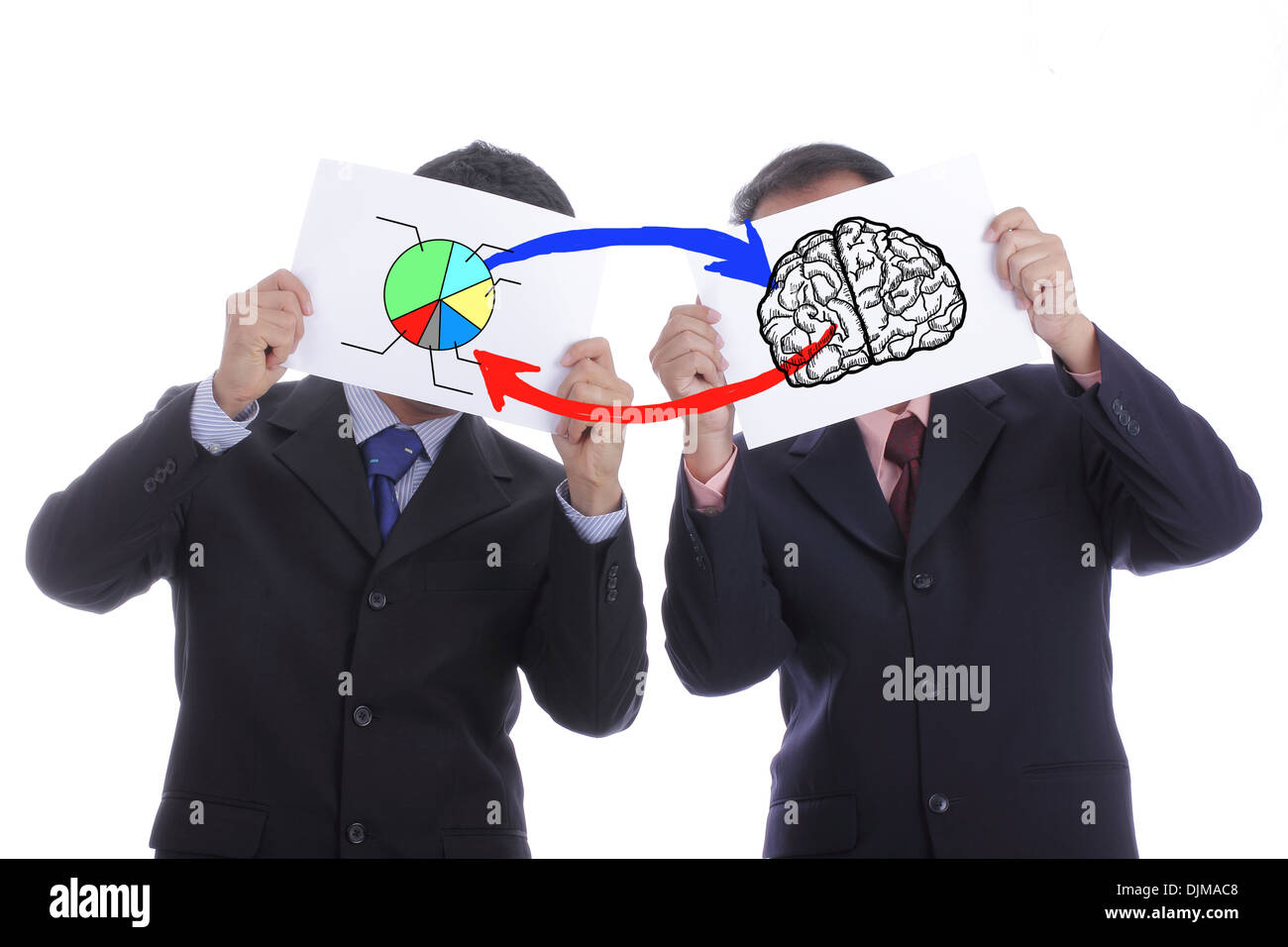 Exchange idea and concept together Stock Photo - Alamy