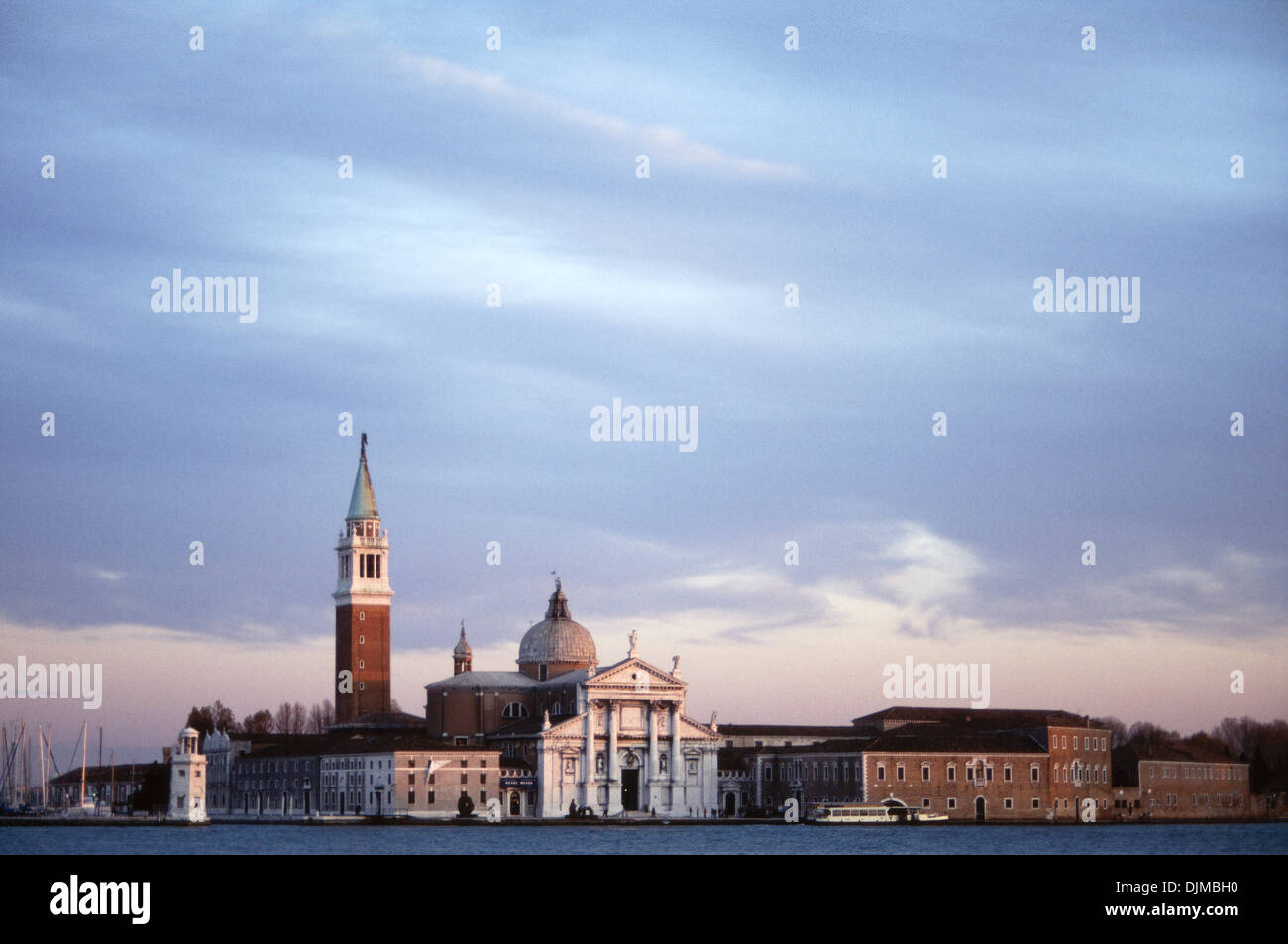 view of st george island and st george church, venice, veneto, italy ...