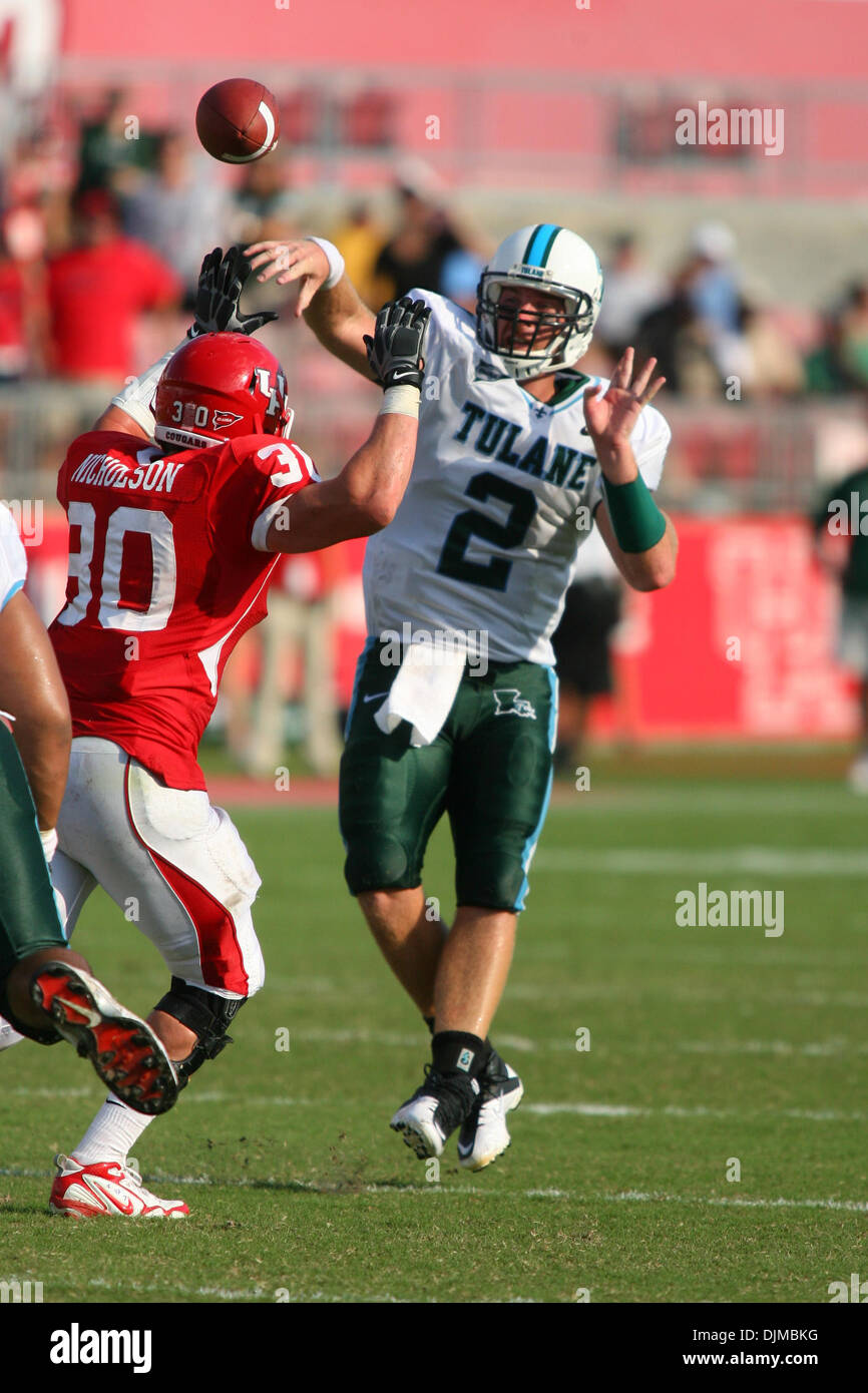 Sept. 25, 2010 - Houston, Texas, United States of America - Tulane ...
