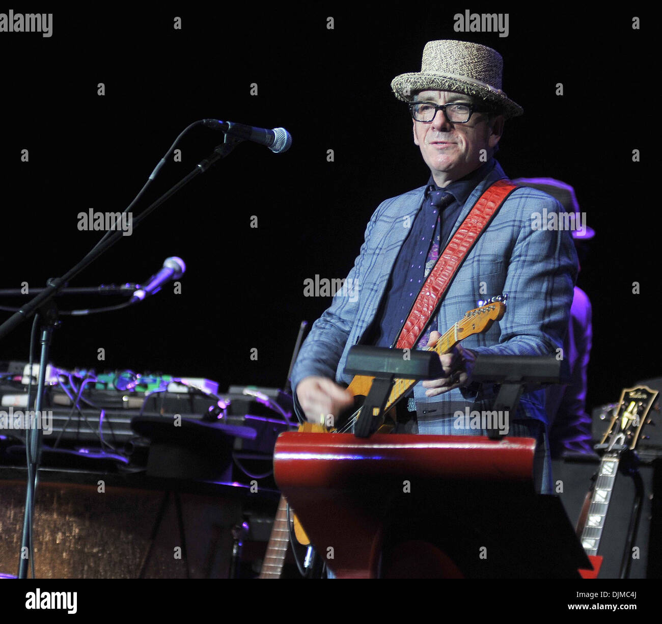 Elvis Costello & Imposters perform with The Spectacular Spinning ...