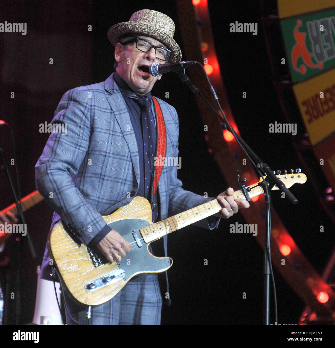 Elvis Costello & Imposters perform with The Spectacular Spinning ...