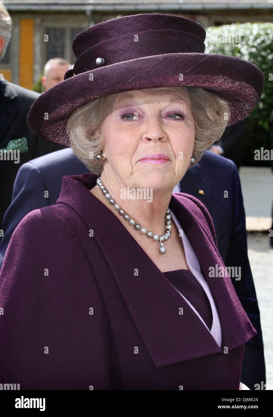 Queen Beatrix of Netherlands and President Gauck of open exhibition ...