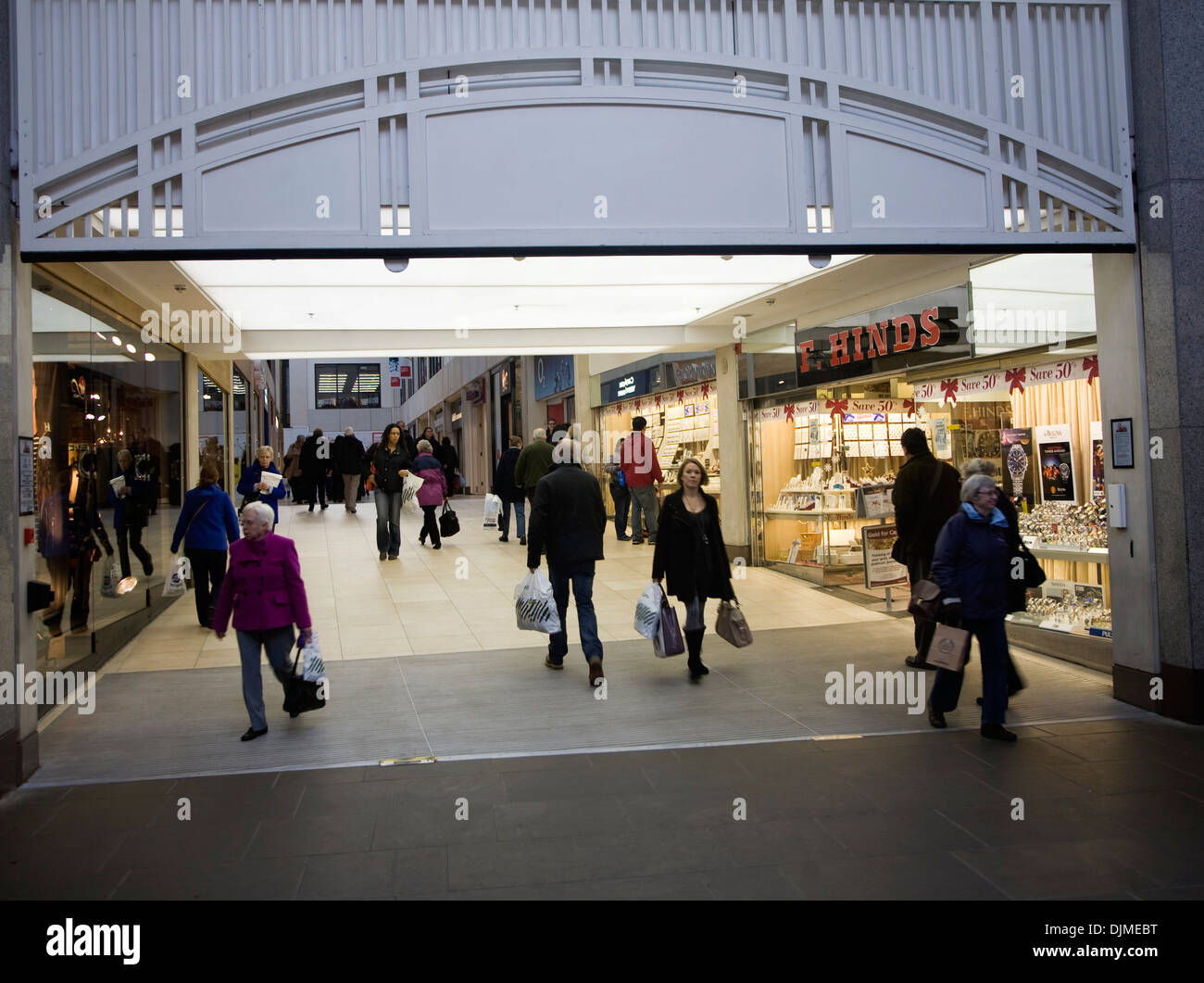 Lion Yard shopping centre, Cambridge, England Stock Photo - Alamy