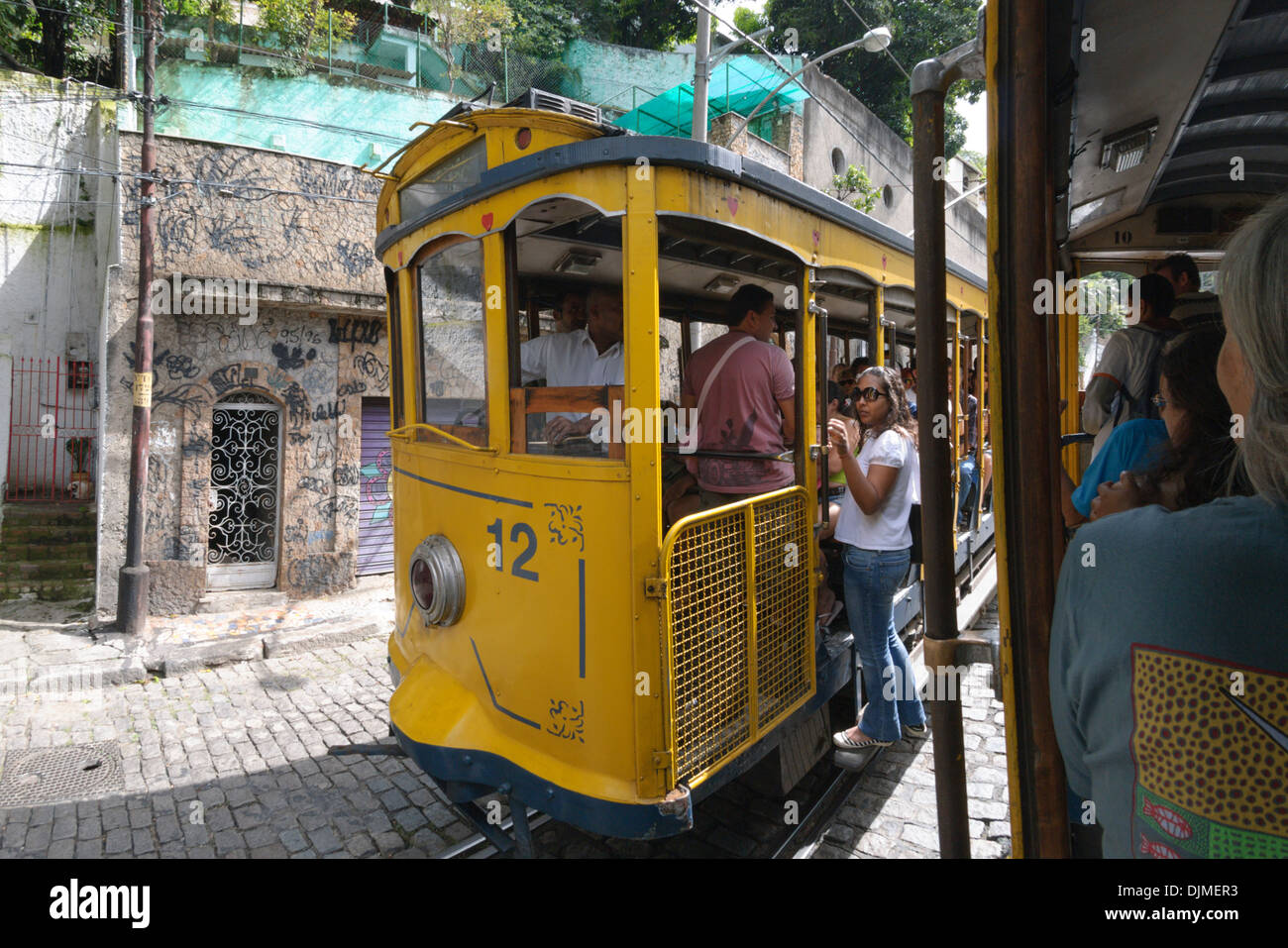 Bonde, Rio's famous electric tram; Rio de Janeiro, Espirito Santo ...