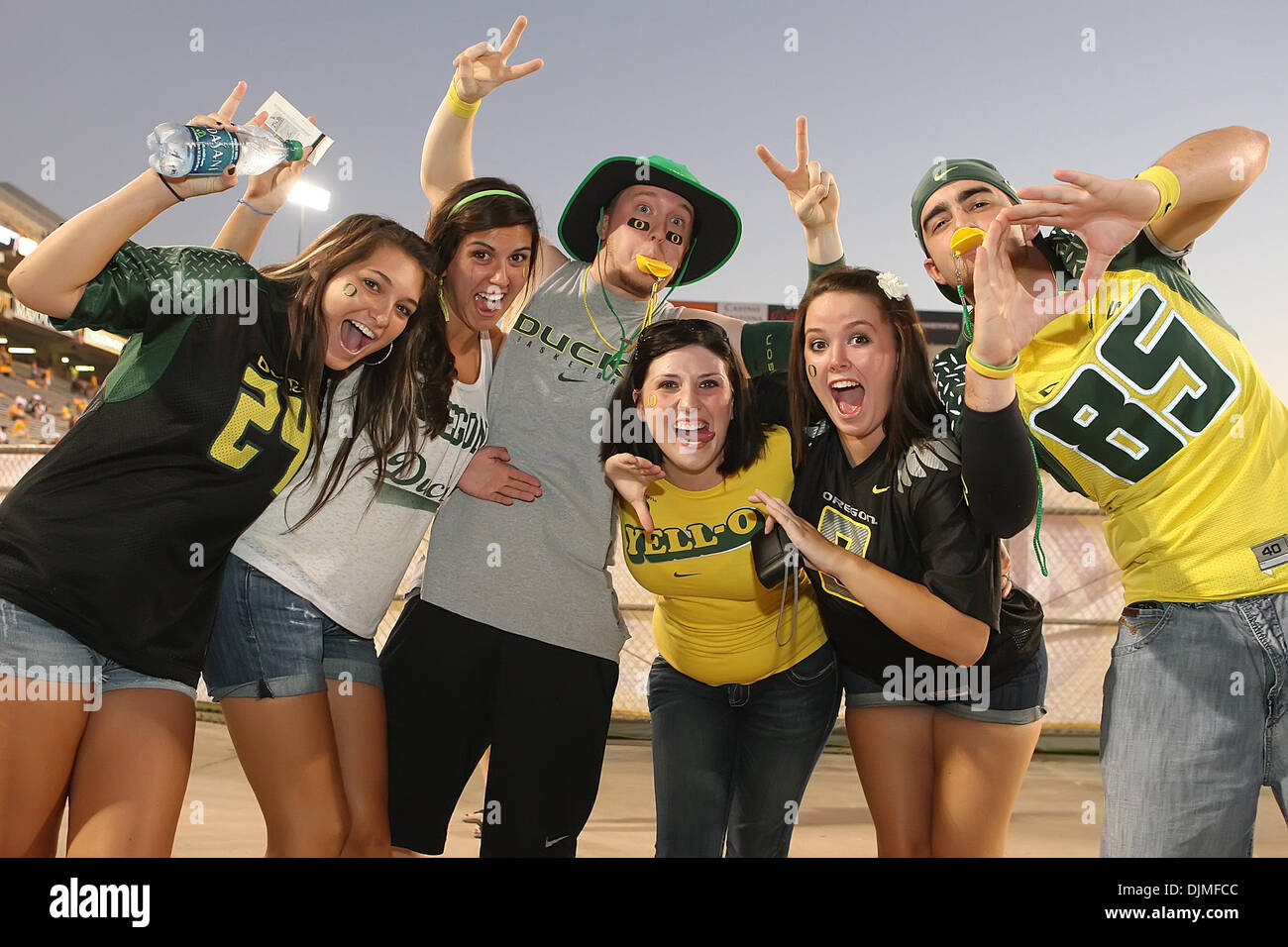 Sept. 25, 2010 - Tempe, Arizona, United States of America - Oregon Duck ...