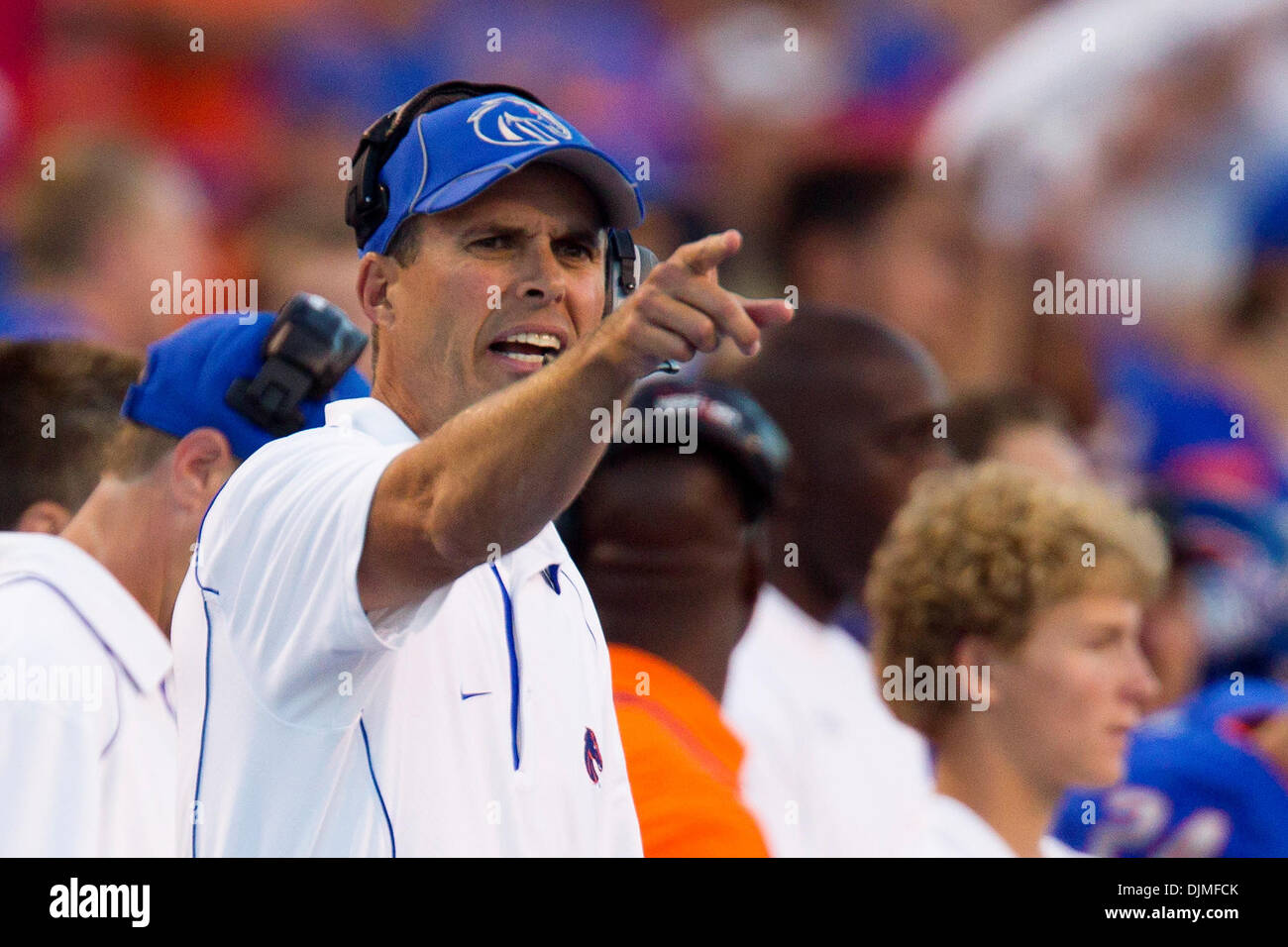Boise state football field hi-res stock photography and images - Alamy