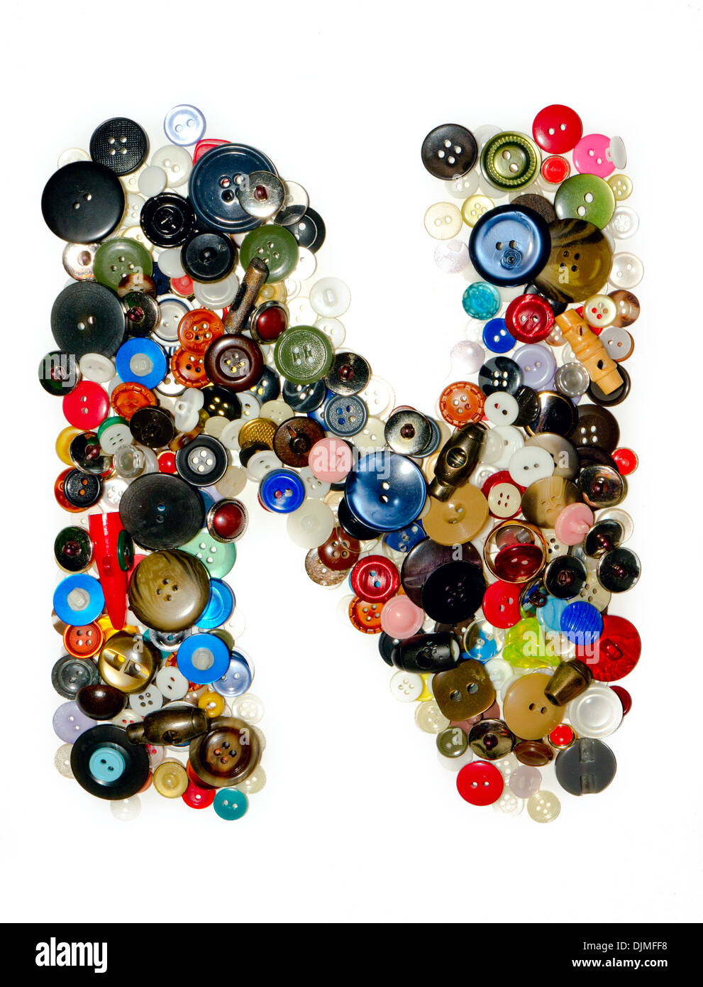 Letter n buttons hi-res stock photography and images - Alamy