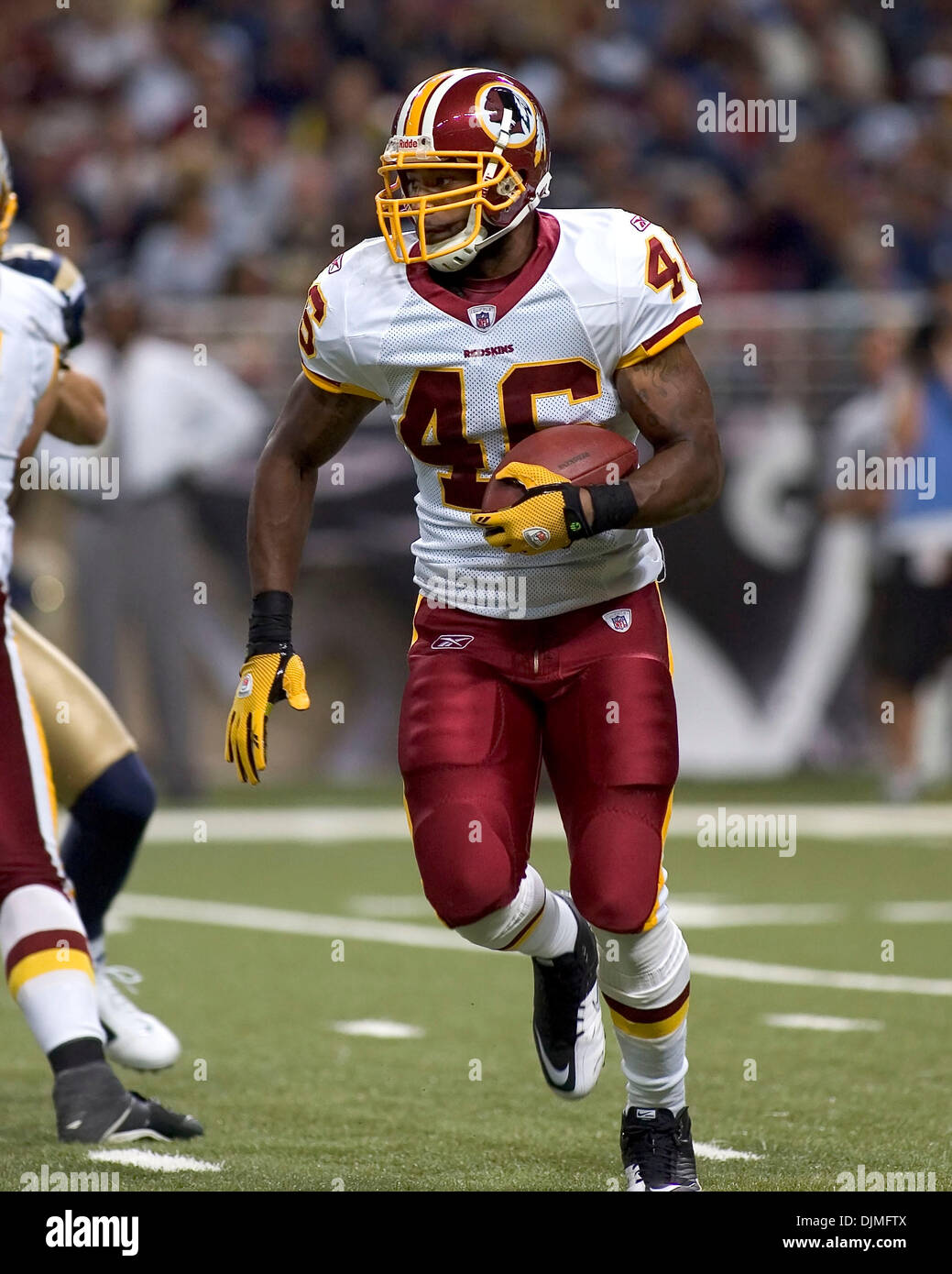 Sep 26, 2010 - St Louis, Missouri, U.S. - Washington running back RYAN ...