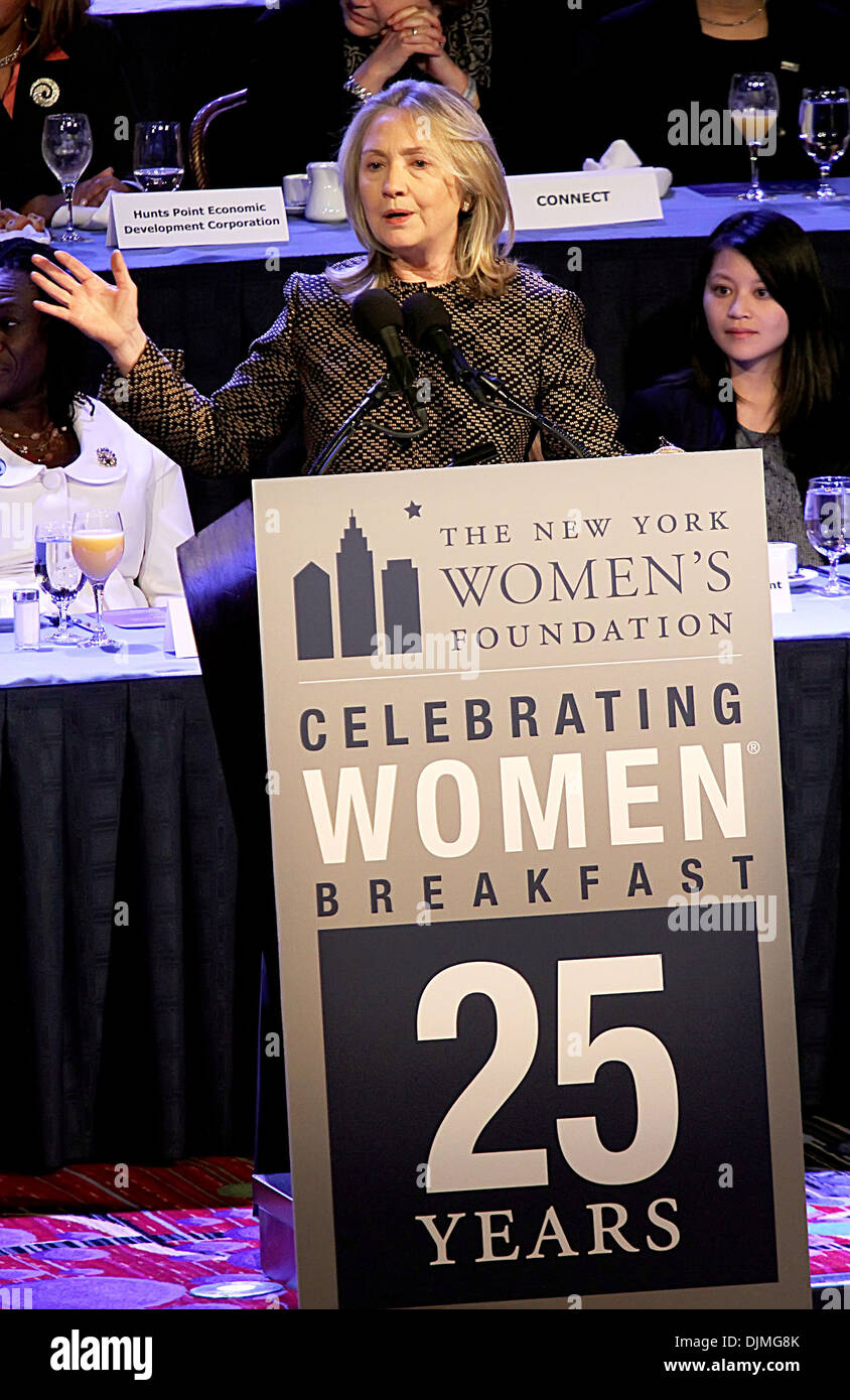 U.S Secretary of State Hillary Clinton Honoree 25th Anniversary ...