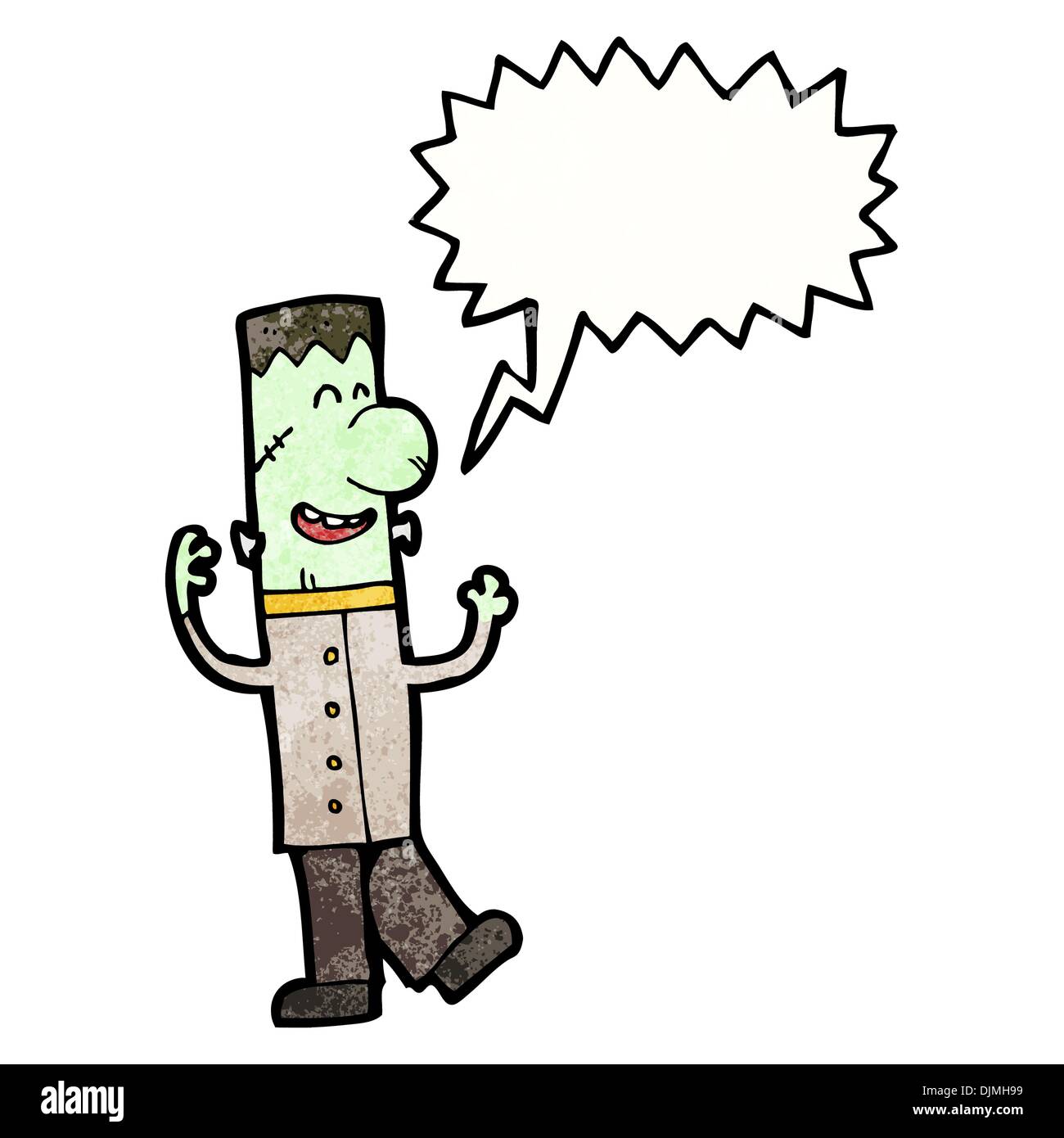 Frankenstein illustration old hi-res stock photography and images - Alamy