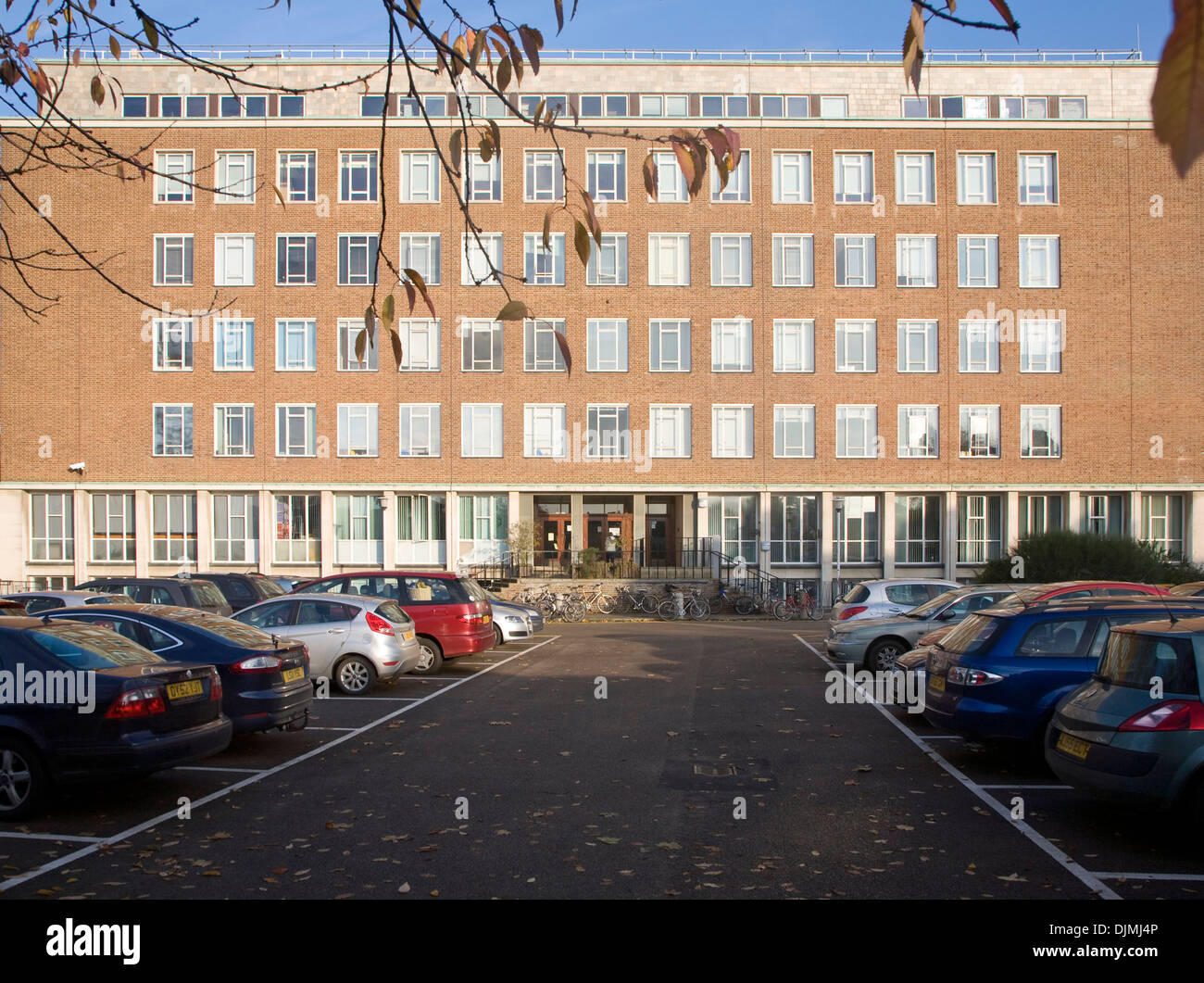 Department of Chemistry building university Cambridge England Stock ...