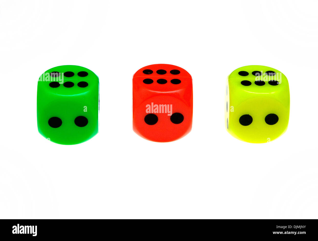 Colour dice game dice hi-res stock photography and images - Alamy