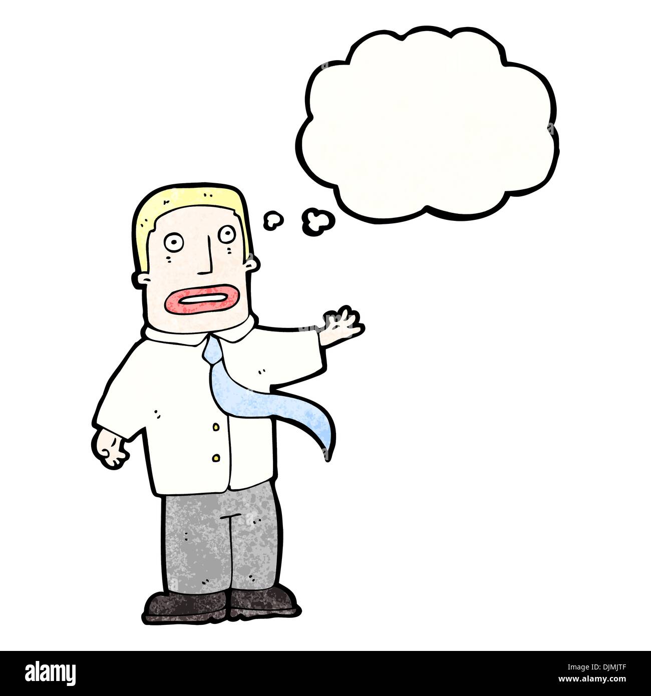 Retro cartoon with texture. Isolated on White Stock Vector Image & Art ...