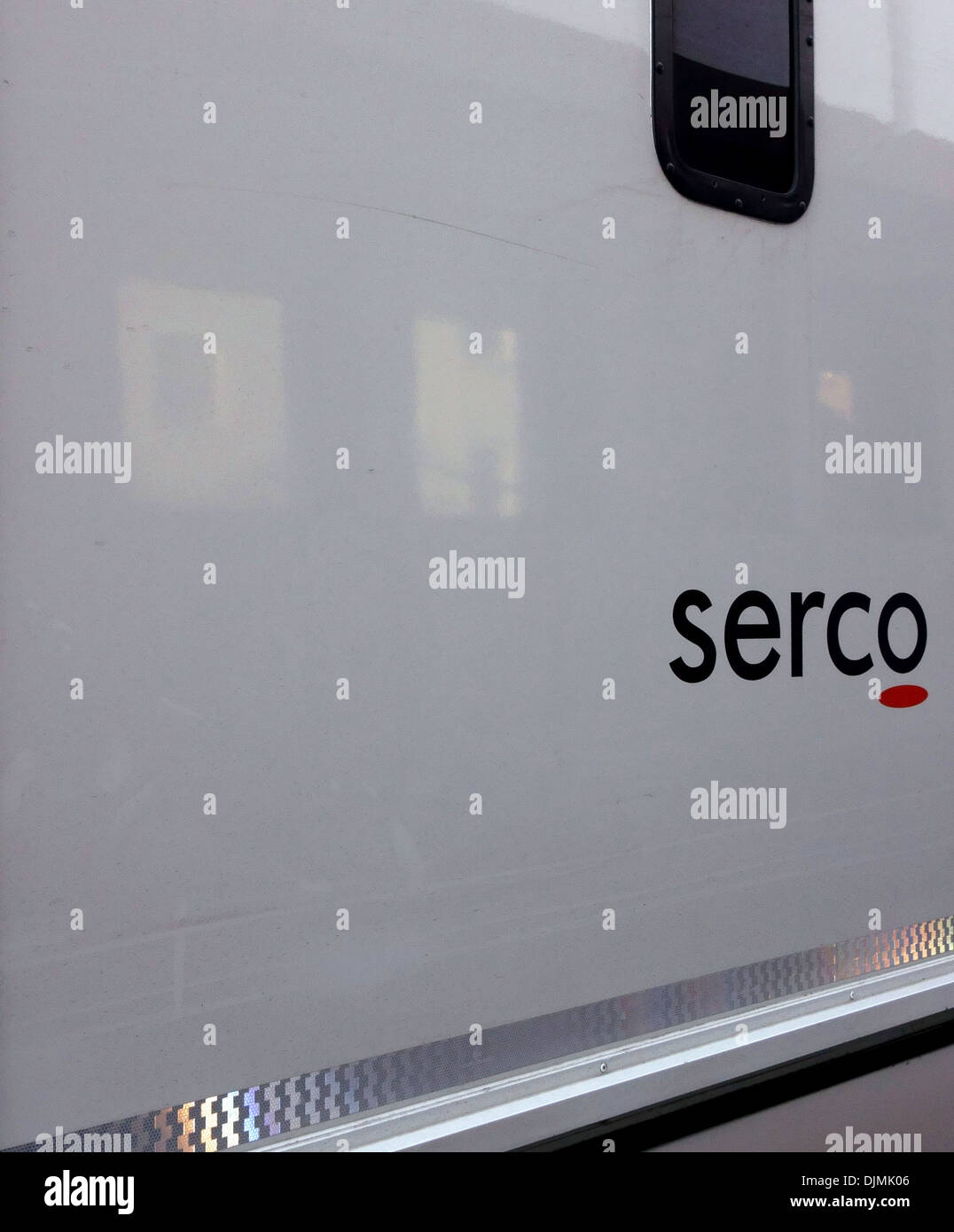 Serco van prison hi-res stock photography and images - Alamy