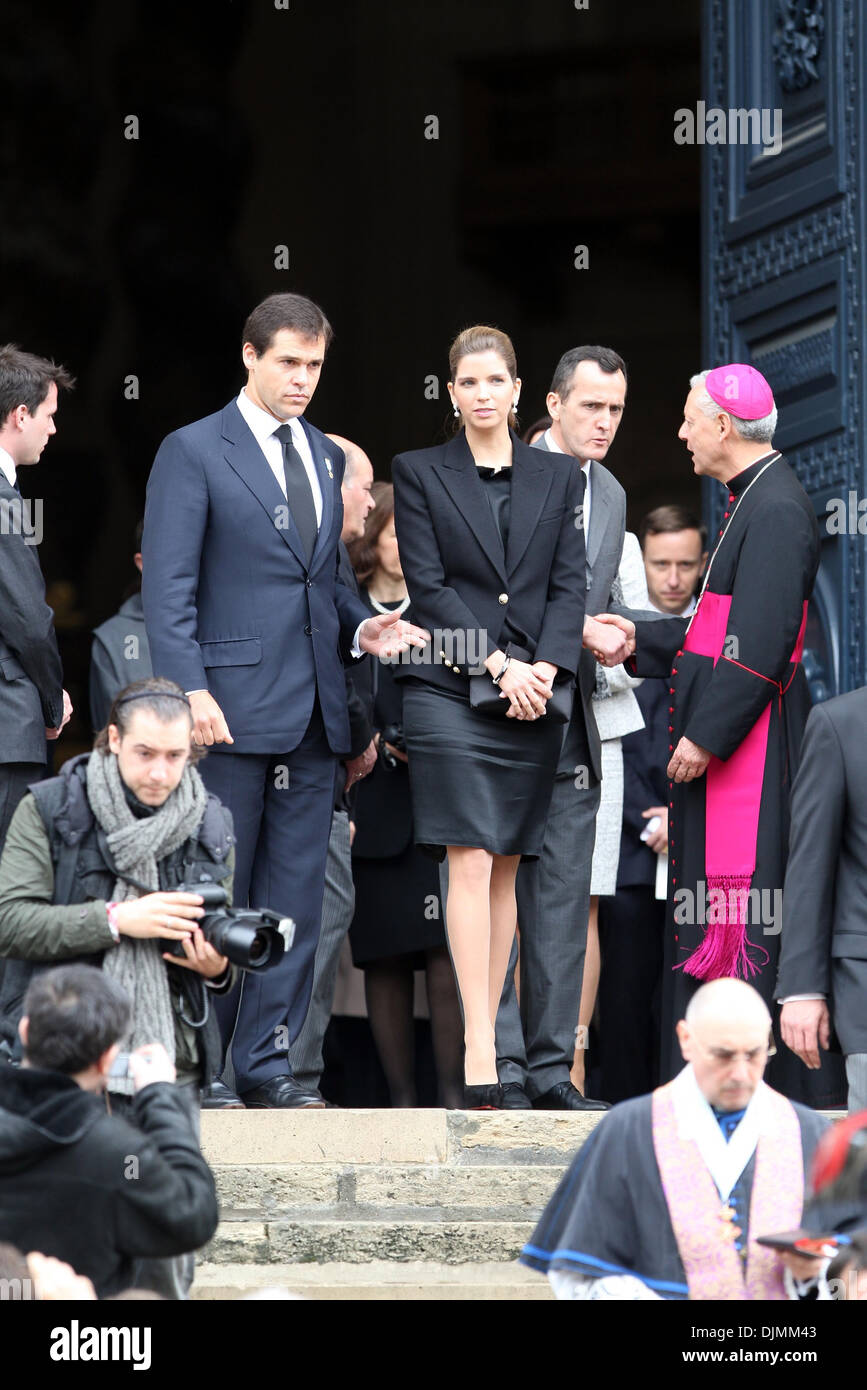 Louis Bourbon and Maria Margarita Vargas Funeral of Duchess Emanuela de ...