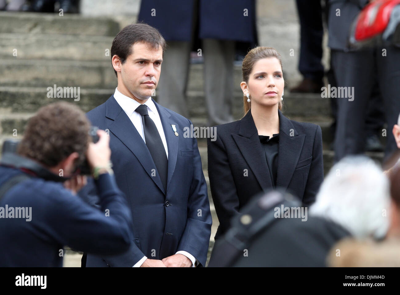 Louis Bourbon and Maria Margarita Vargas Funeral of Duchess Emanuela de ...