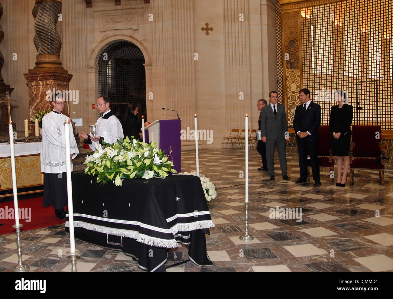 Louis Bourbon and Maria Margarita Vargas Funeral of Duchess Emanuela de ...