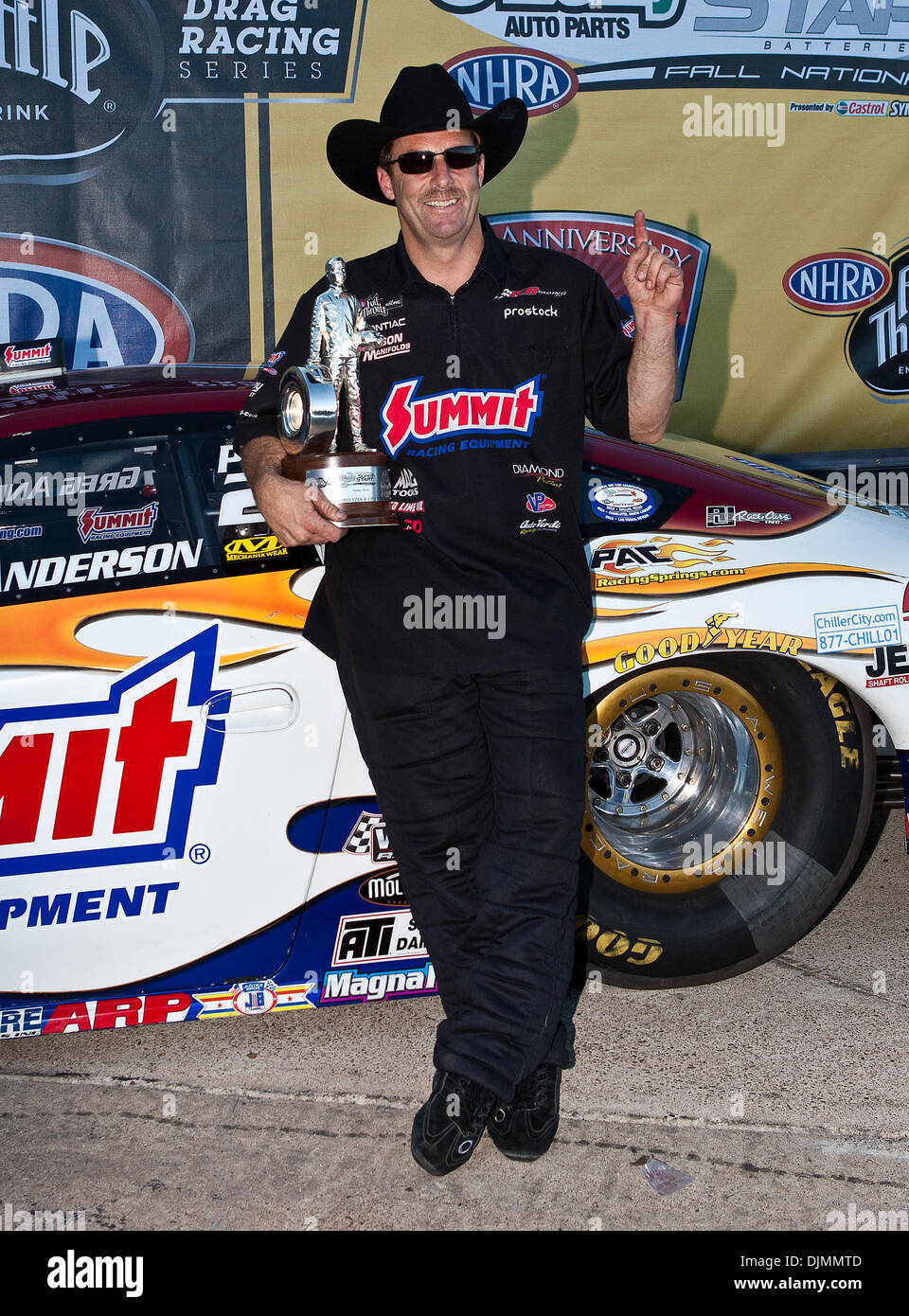 Sept. 26, 2010 - Ennis, Texas, United States of America - Greg Anderson ...