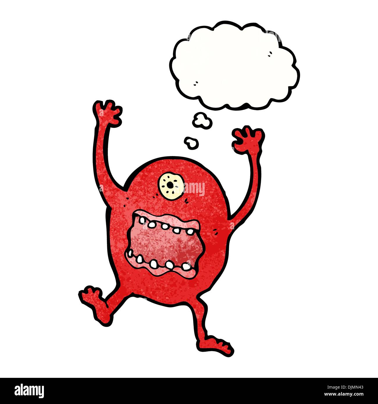 Retro cartoon with texture. Isolated on White Stock Vector Image & Art ...