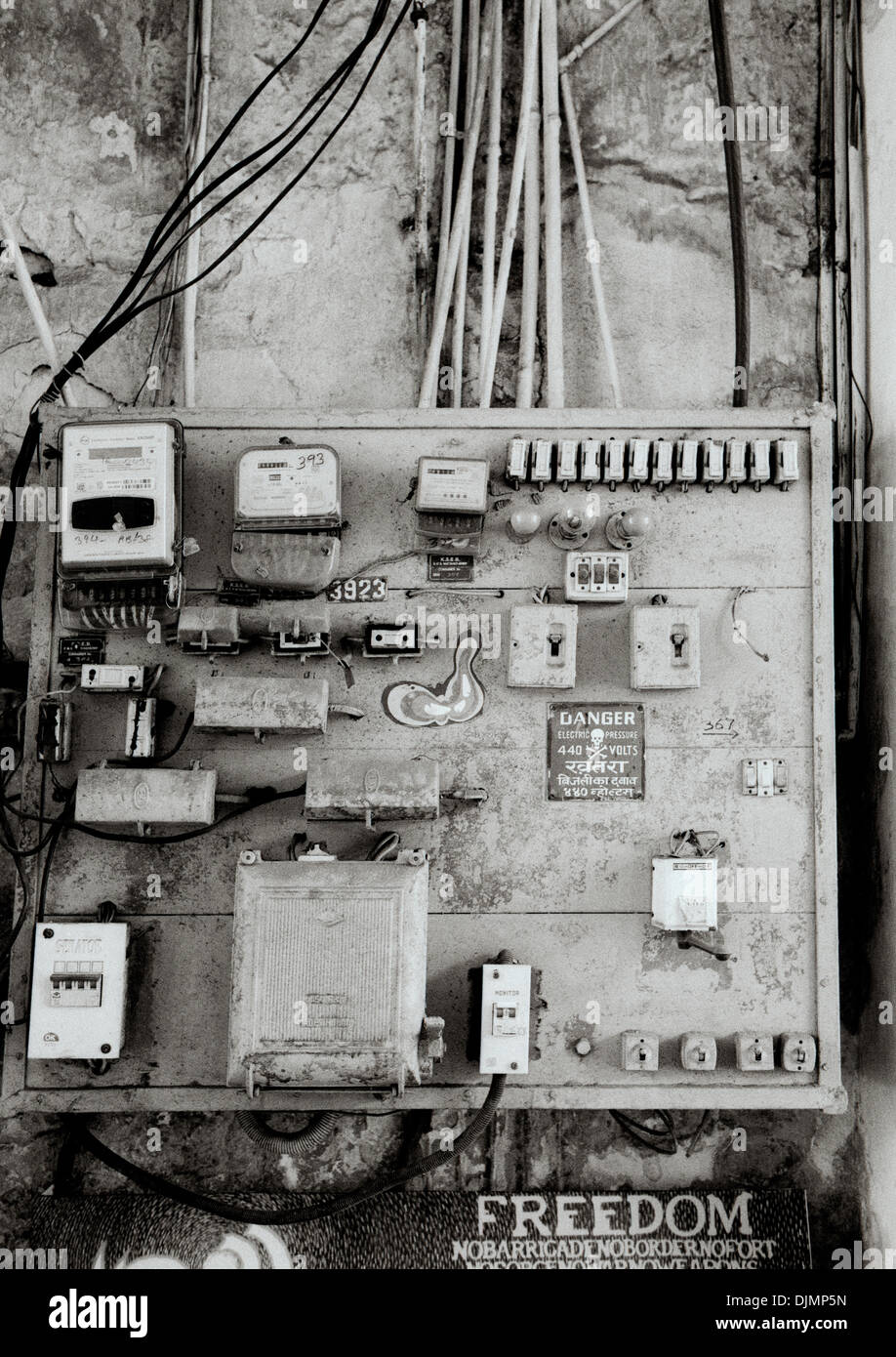 Documentary Photography - Junction electric box in Fort Kochi Cochin in ...