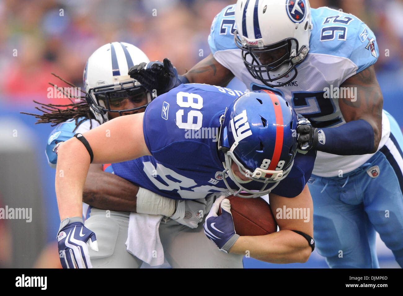 Tennessee Titans safety Michael Griffin (33) and linebacker Will ...