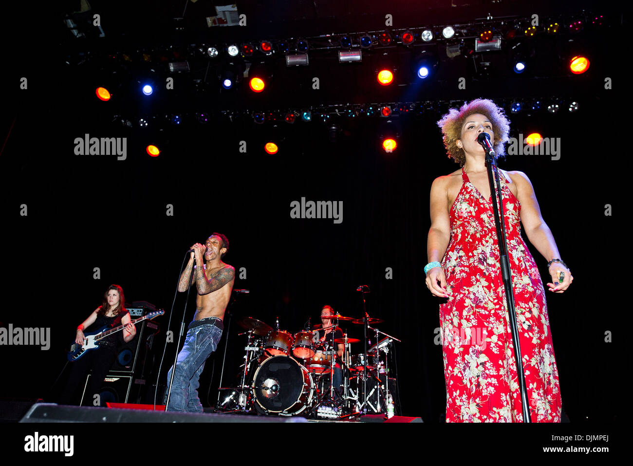 Tricky martina topley bird perform hi-res stock photography and images ...