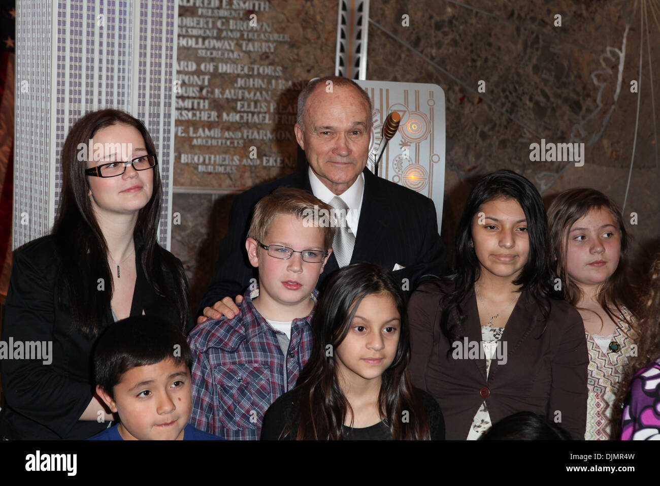 NYC Police Commissioner Raymond Kelly Ray Kelly lights up Empire State ...