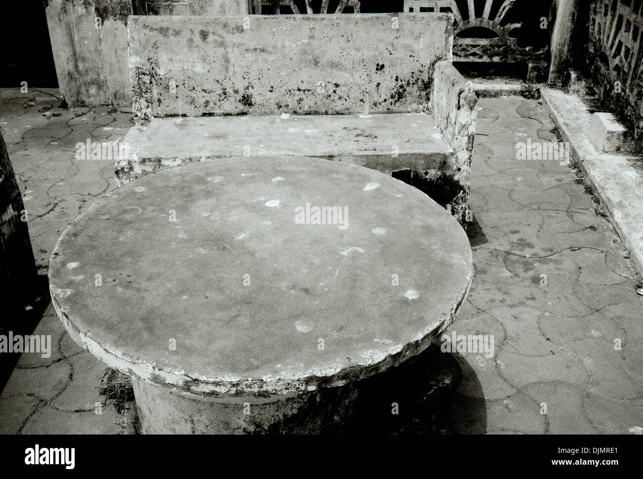 Documentary Photography - Public bench at Fort Kochi Cochin in Kerala ...