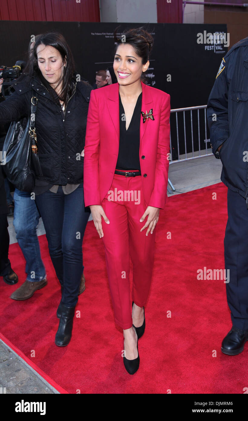 Freida Pinto 2012 Tribeca Film Festival - Trishna Premiere - Arrivals ...