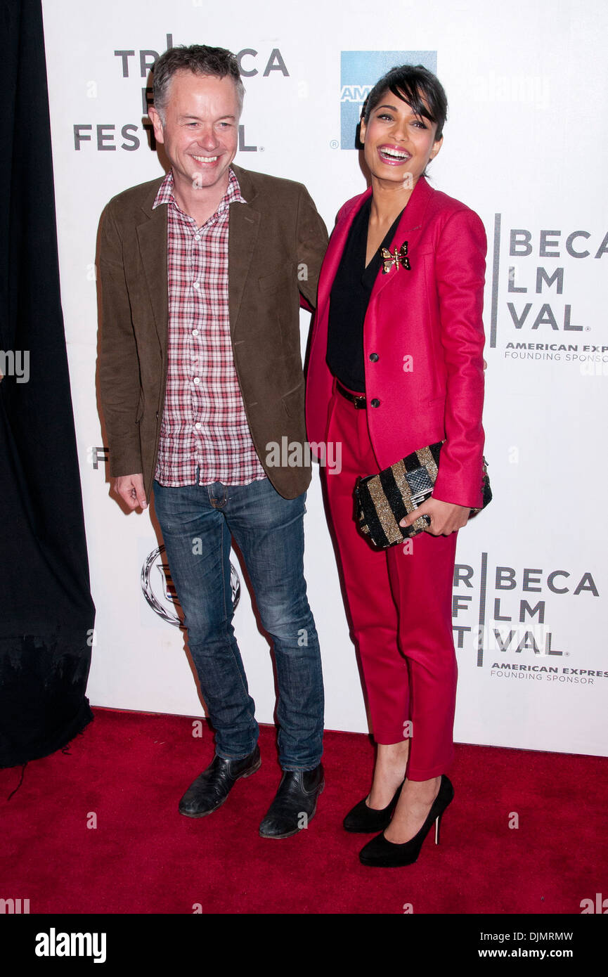 Michael Winterbottom Freida Pinto 2012 Tribeca Film Festival - Trishna ...