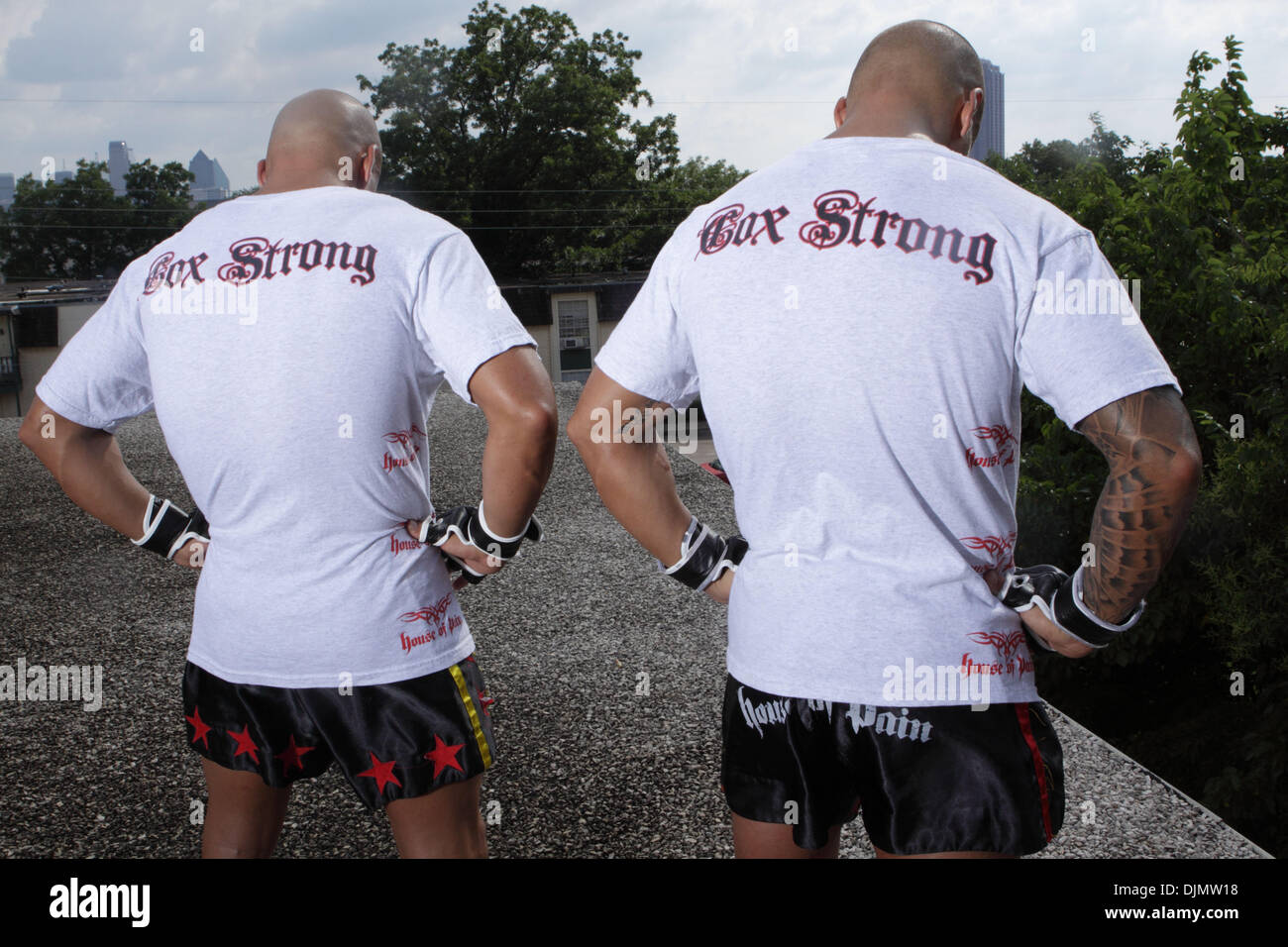 Jul 02, 2010 - Dallas, Texas, U.S. - Mixed Martial Arts fighters BRAD ...