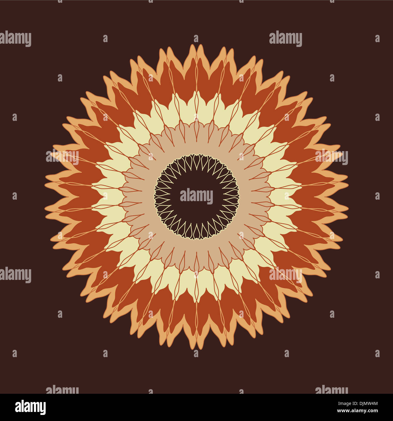 Mandala in colors hi-res stock photography and images - Alamy