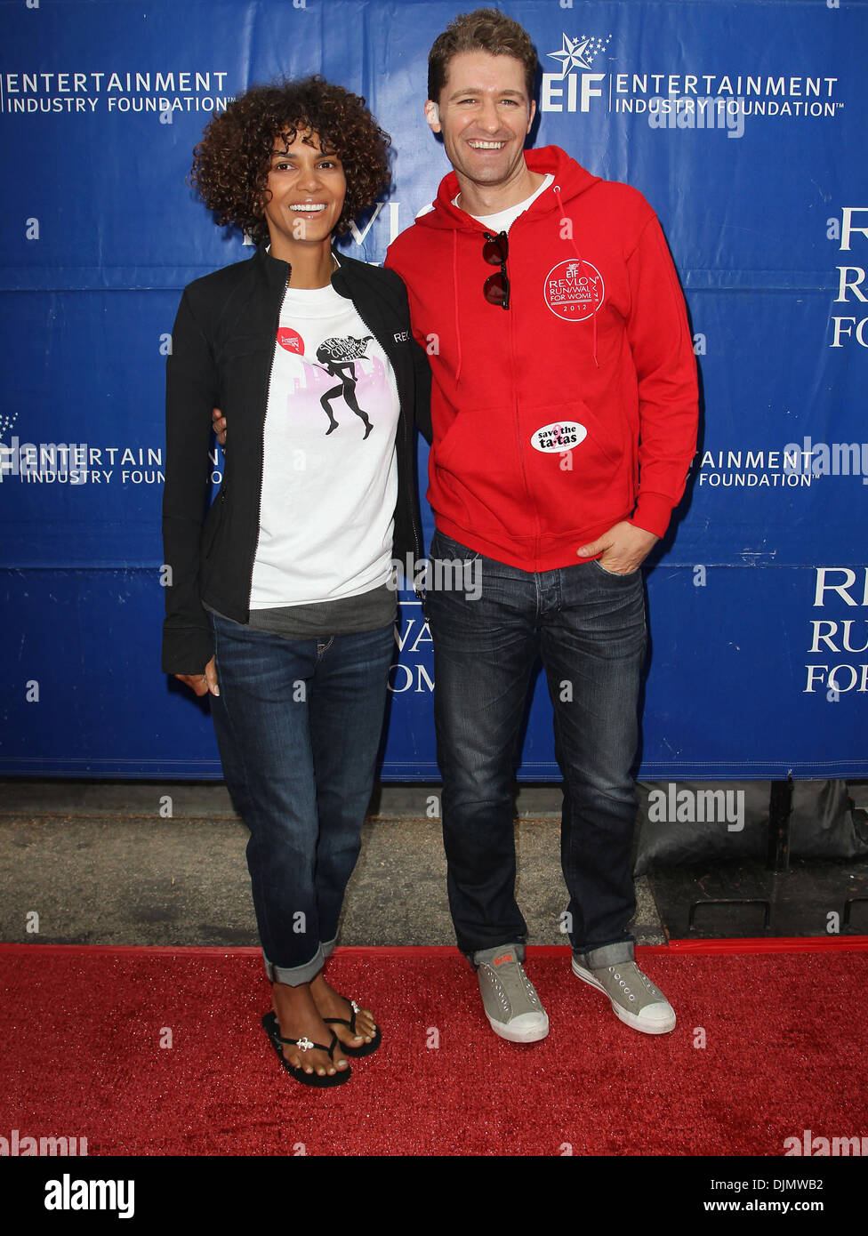Halle Berry and Matthew Morrison 19th Annual EIF Revlon Run Walk held ...