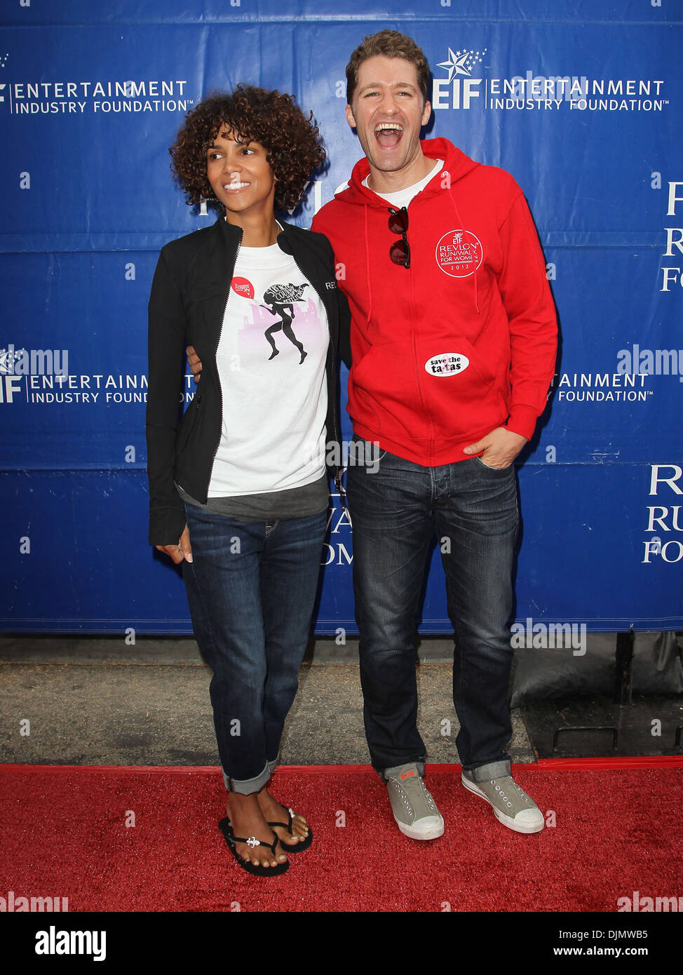 Halle Berry and Matthew Morrison 19th Annual EIF Revlon Run Walk held ...