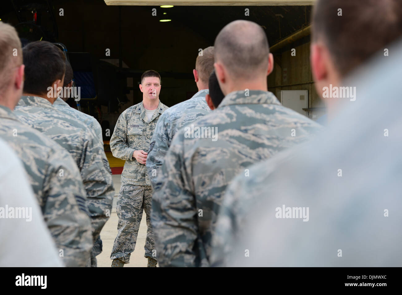Col. Kyle Robinson, 48th Fighter Wing commander, Royal Air Force ...