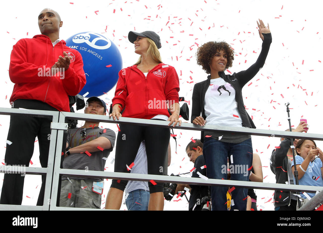 Stacy Keibler Halle Berry 19th Annual EIF Revlon Run Walk held at Los ...