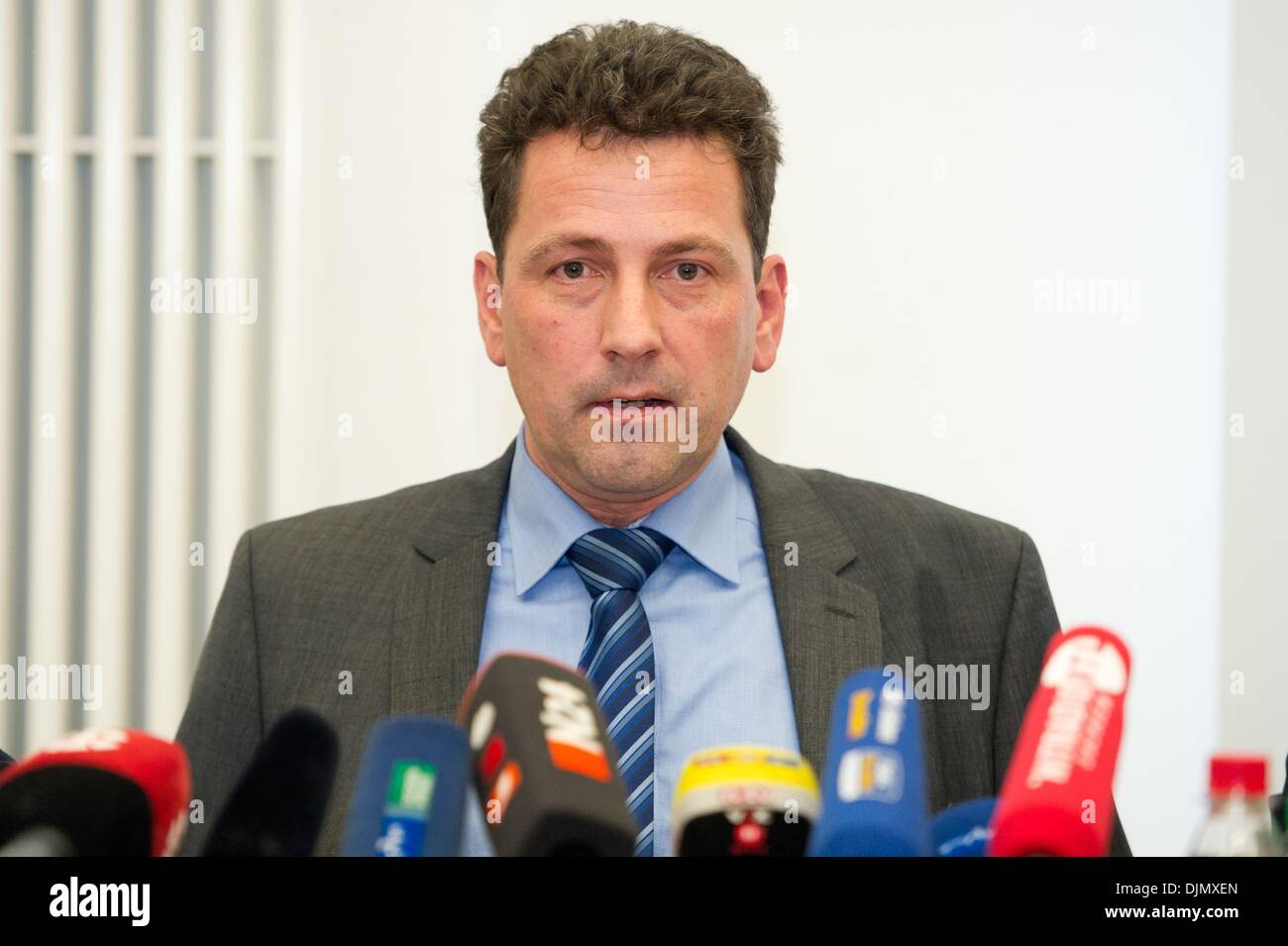 Dresden, Germany. 29th Nov, 2013. Maik Mainda, director of the special ...