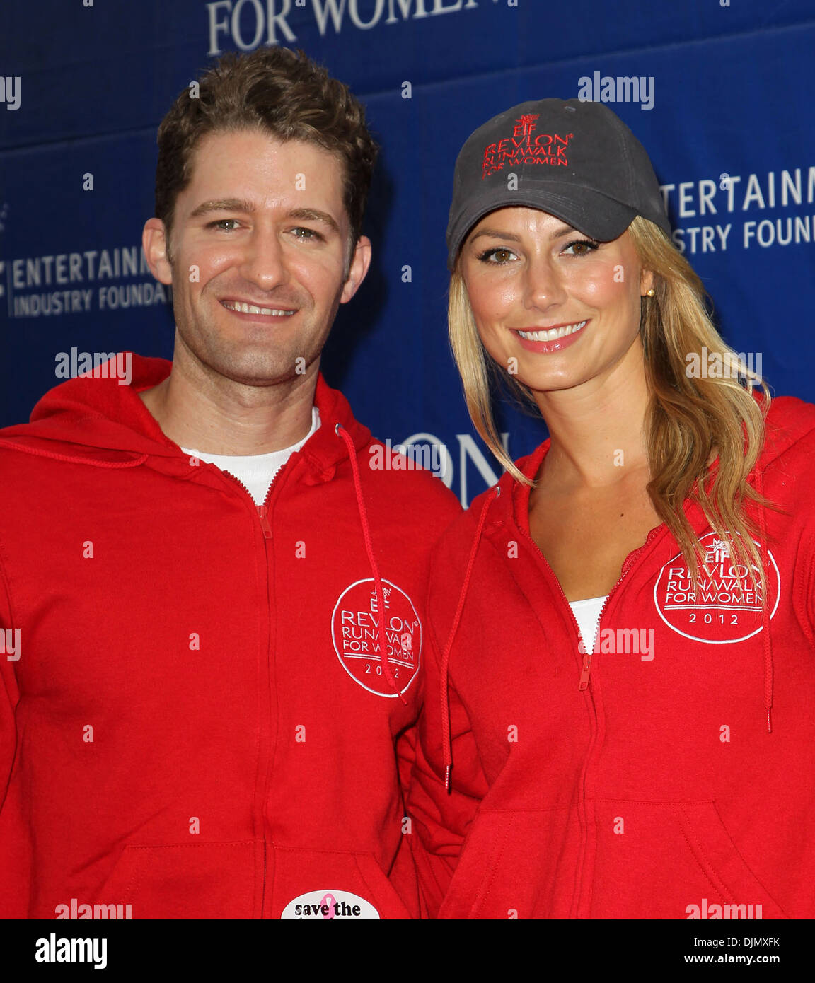 Matthew Morrison and Stacy Keibler 19th Annual EIF Revlon Run Walk held ...
