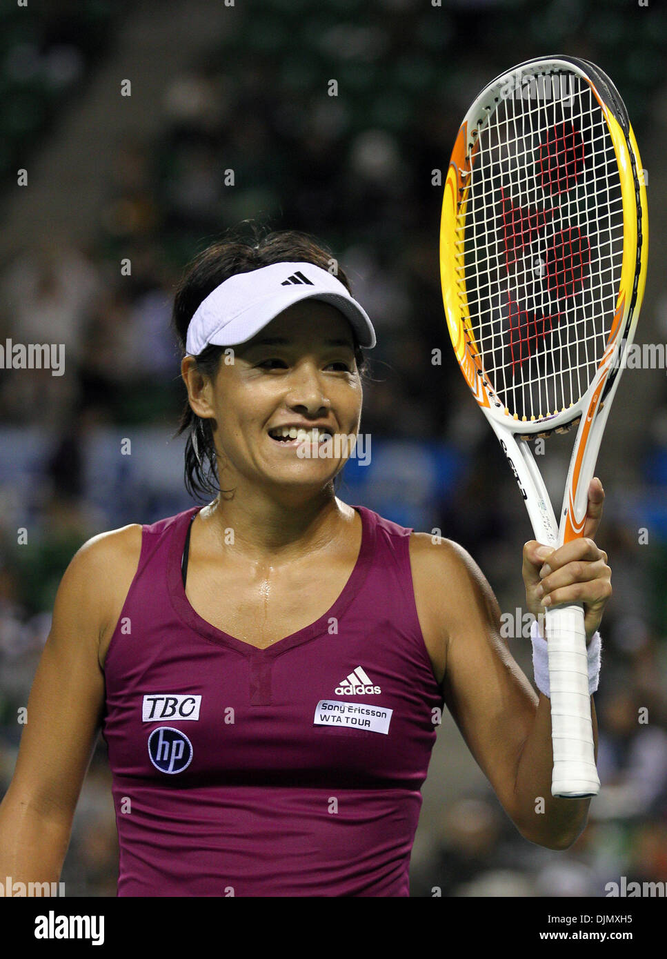 Sep 27, 2010 - Tokyo, Japan - KIMIKO DATE KRUMM of Japan celebrates ...