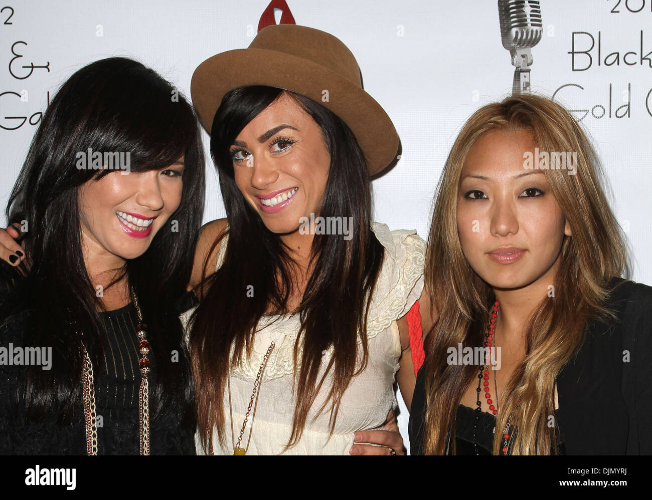 Rachelle Rodriguez Sara Bettencourt Francine Beppu 2012 Black & Gold ...