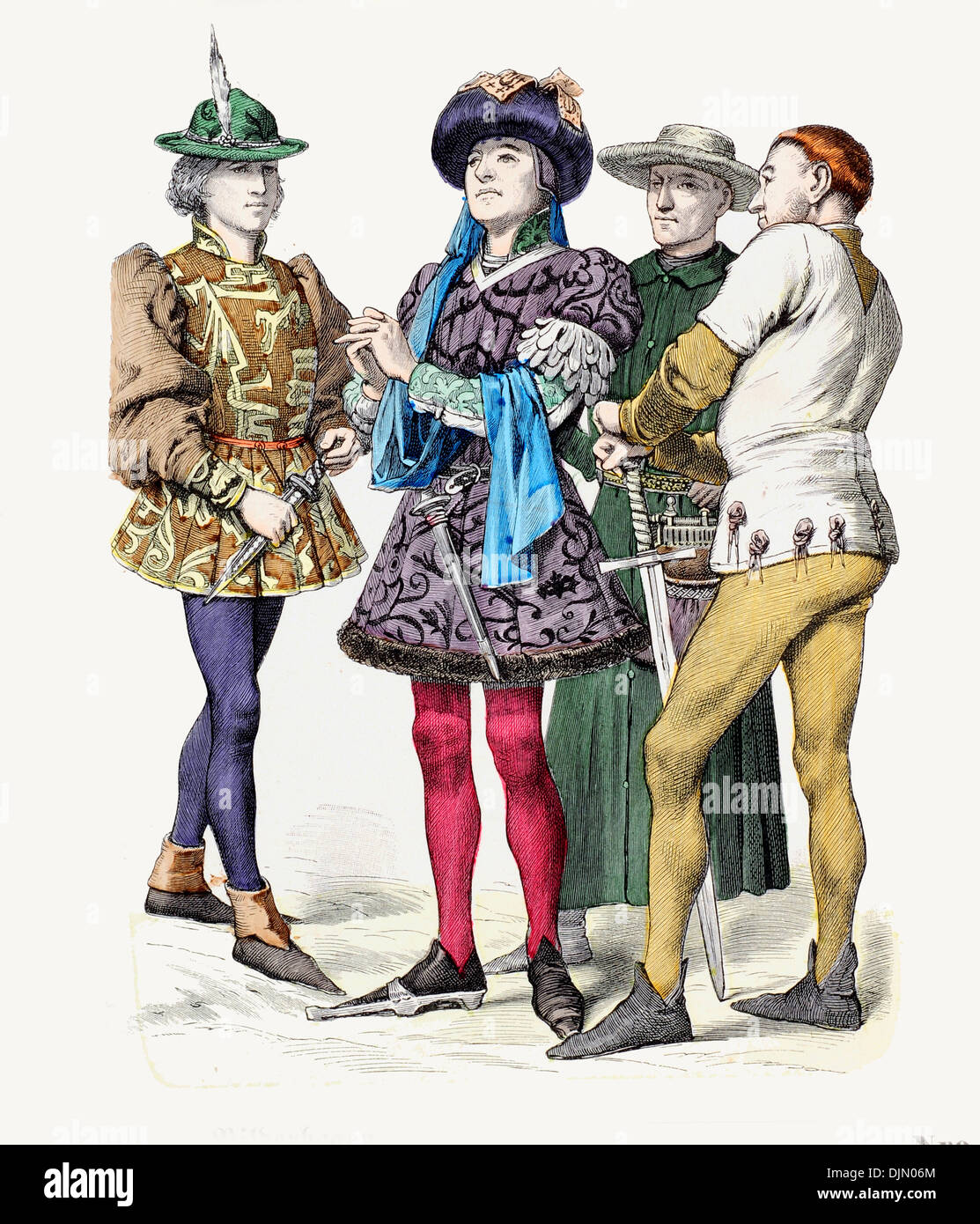 15th century fashion hi-res stock photography and images - Alamy