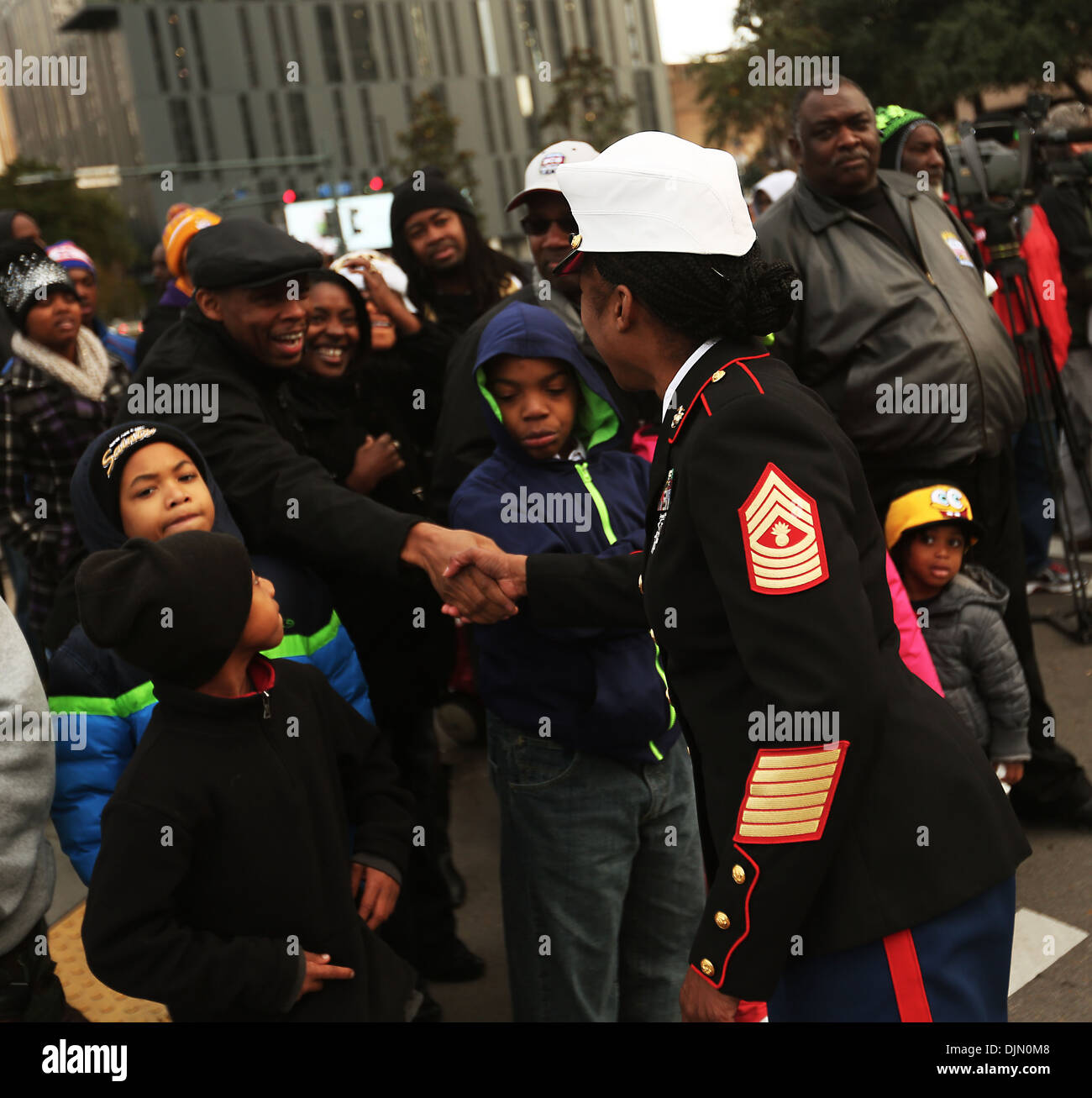Master Gunnery Sgt. Rolanda Bailey, an enlisted assignments monitor for ...
