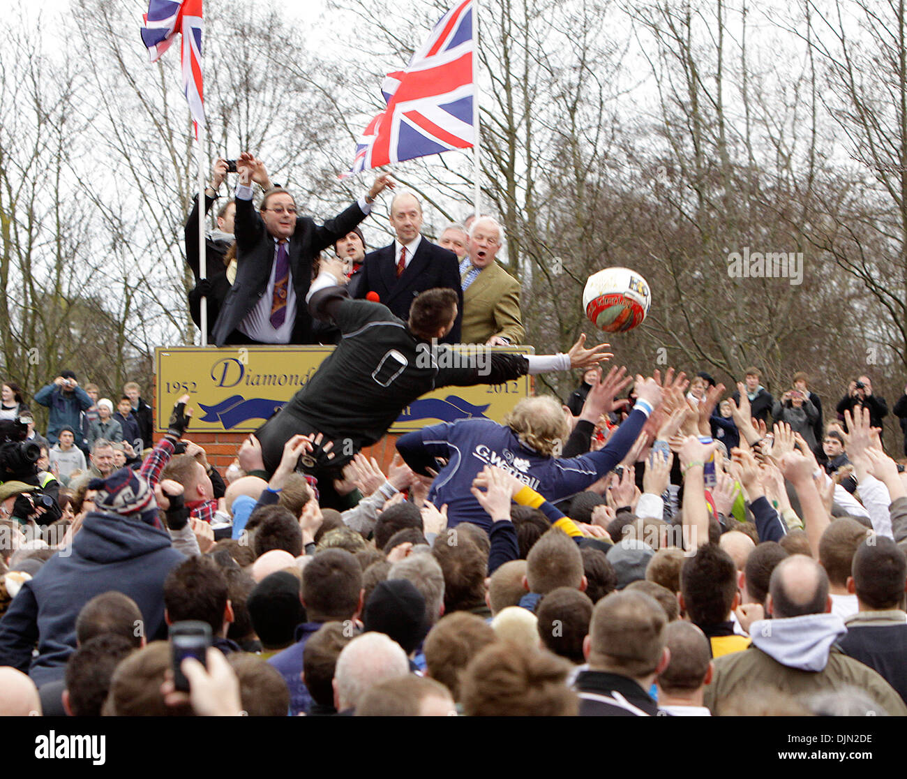 Shrovetide football hi-res stock photography and images - Alamy