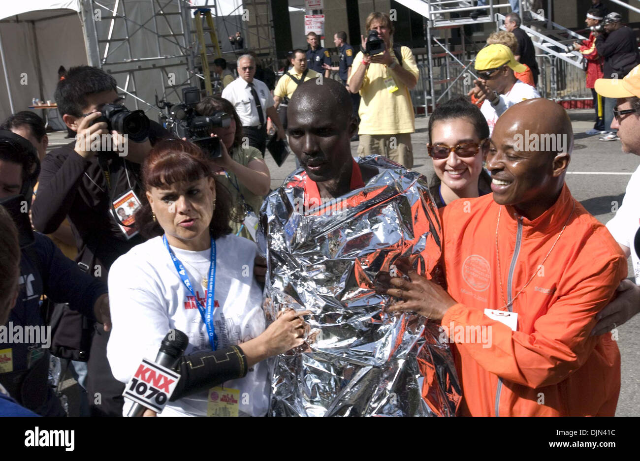 Mar 02, 2008 - Los Angeles, California, USA - LABAN MOIBEN of Kenia ...
