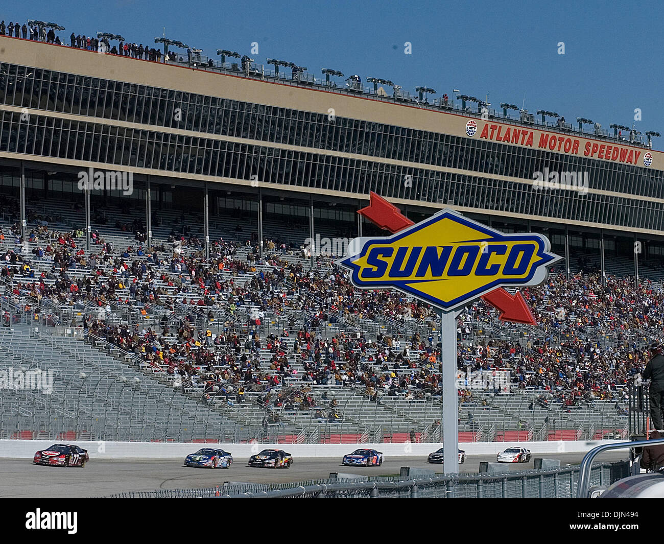 Mar 08, 2008 - Hampton, Georgia, USA - NASCAR 2008 - Atlanta Motor ...