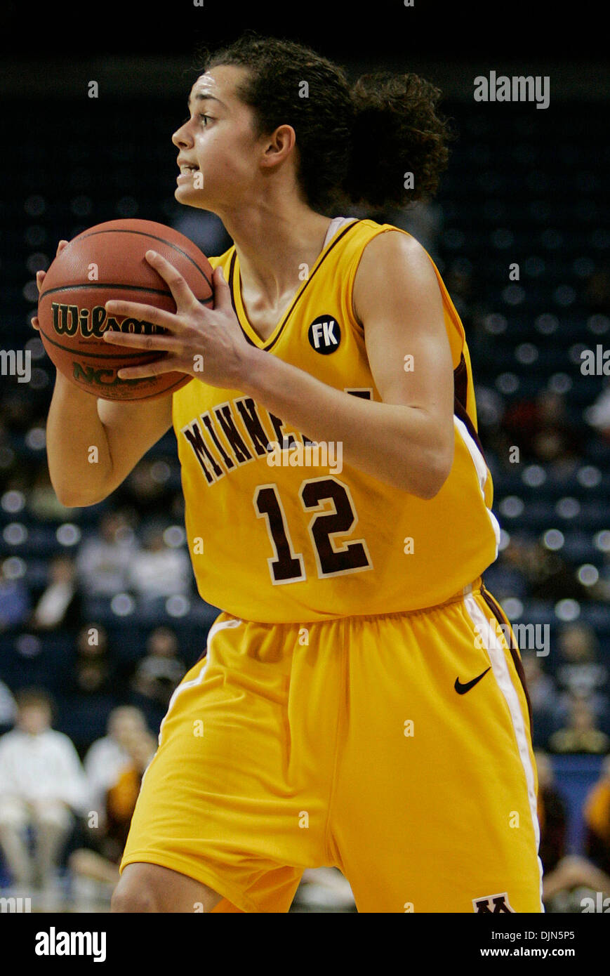 Mar 23, 2008 - Bridgeport, Connecticut, USA - Gophers guard BRITTANY ...