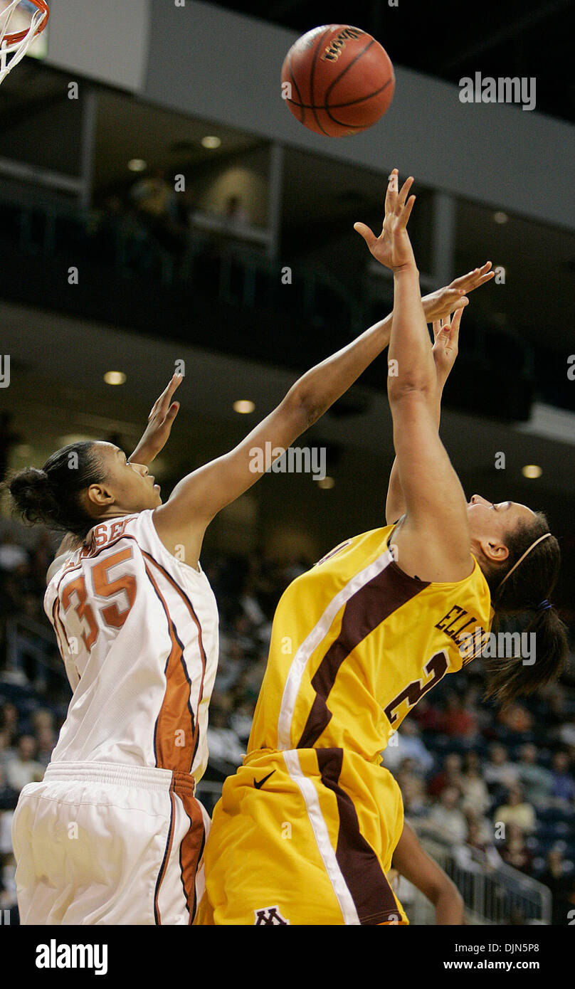 Mar 23, 2008 - Bridgeport, Connecticut, USA - Gophers forward ASHLEY ...