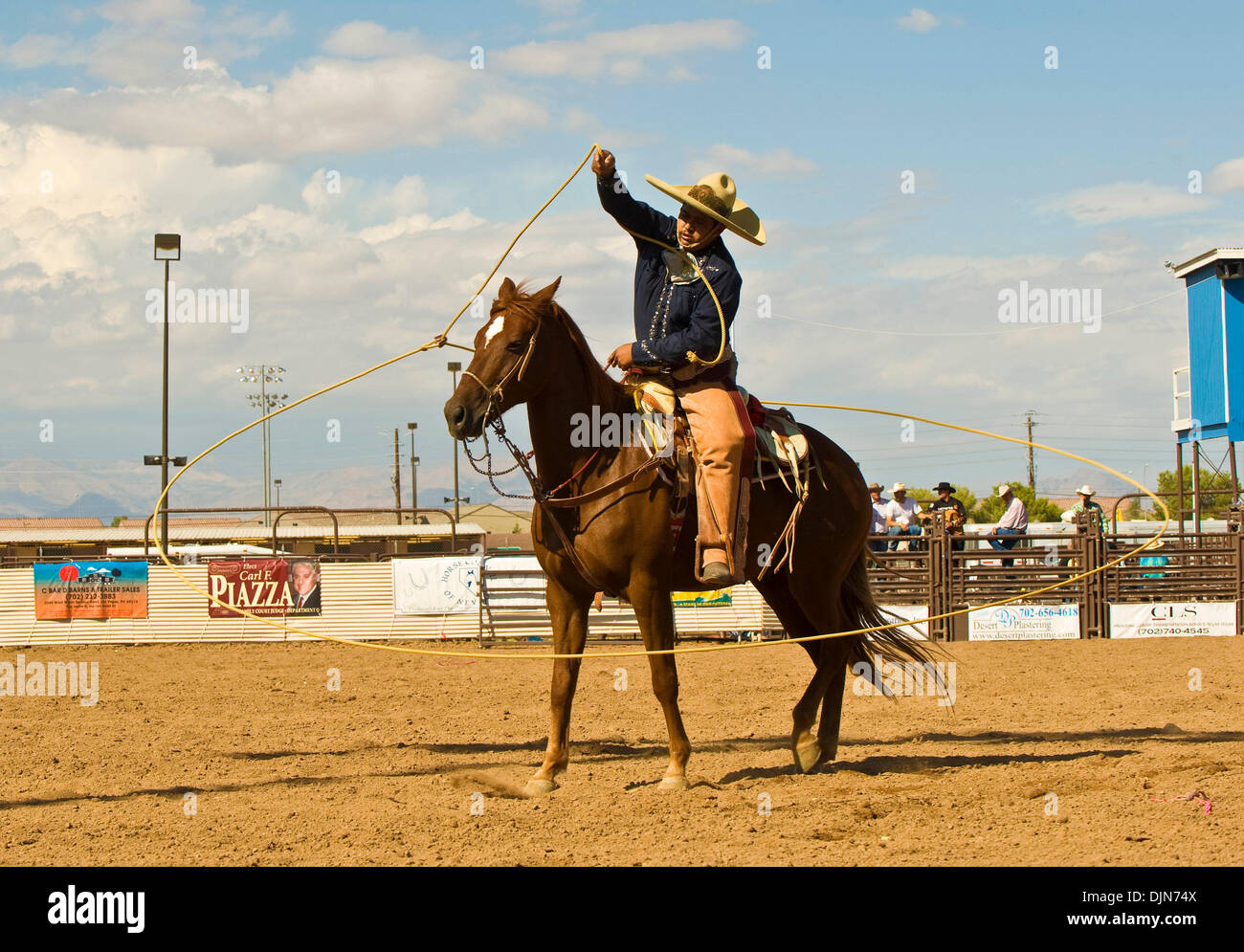 Oct 03, 2008 - Las Vegas, Nevada, USA - Charros de Las Vegas entertains ...