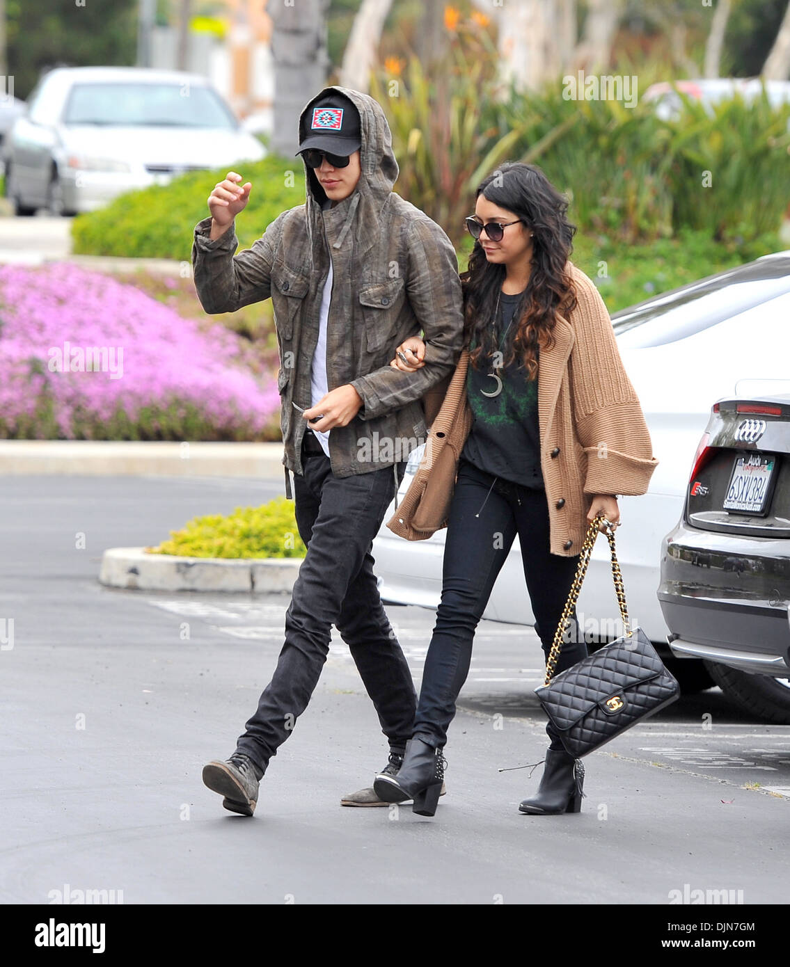 Vanessa Hudgens and Austin Butler out and about in Santa Monica Los ...