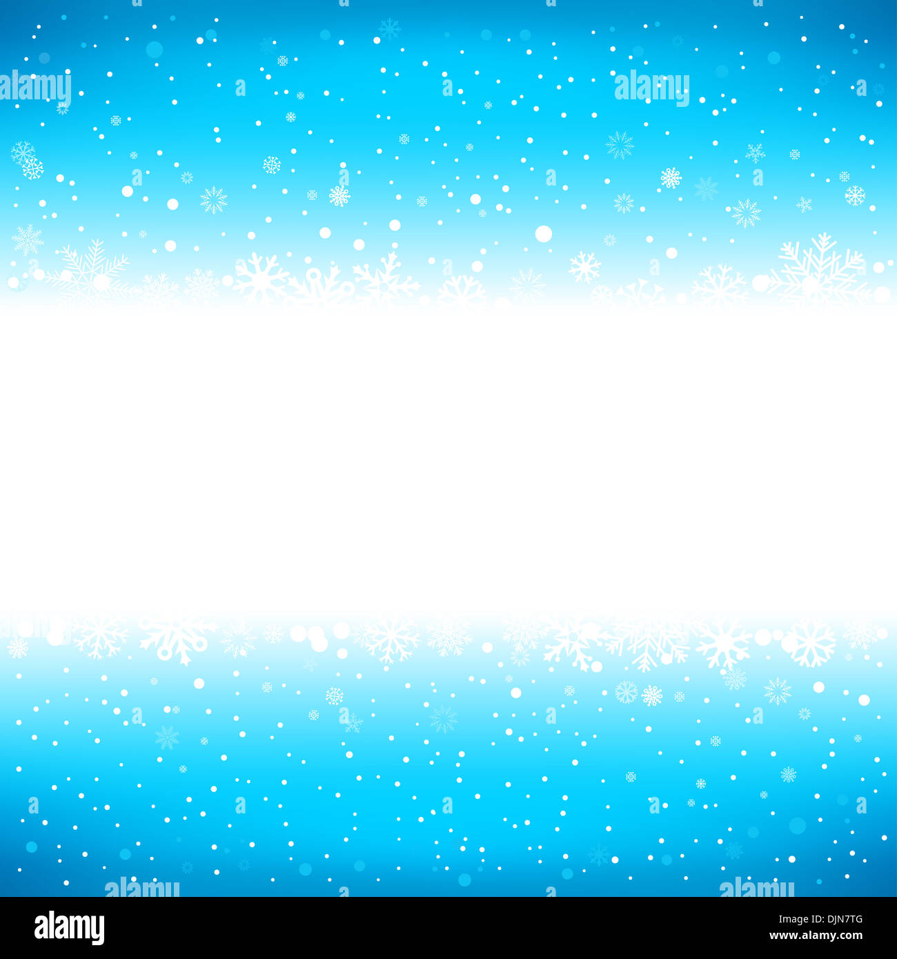 winter blue background with textarea Stock Photo - Alamy